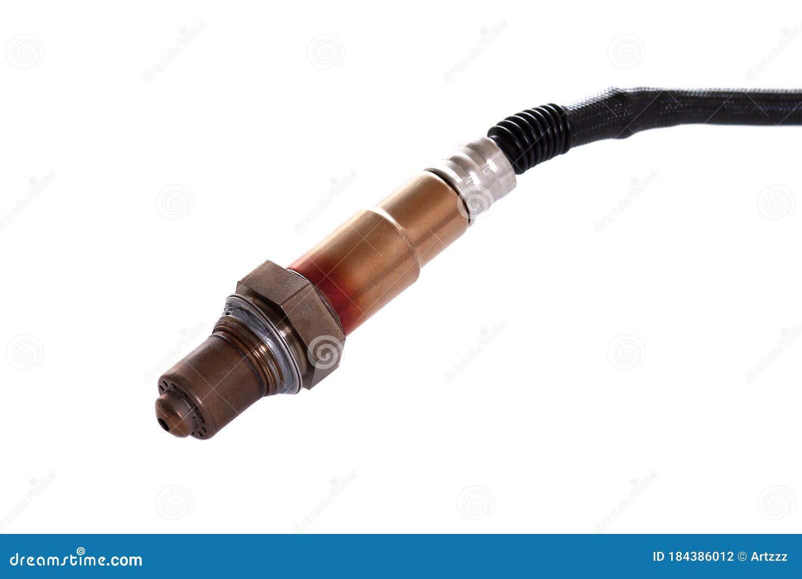 Oxygen sensor stock photo. Image of machine, closeup - 184386012