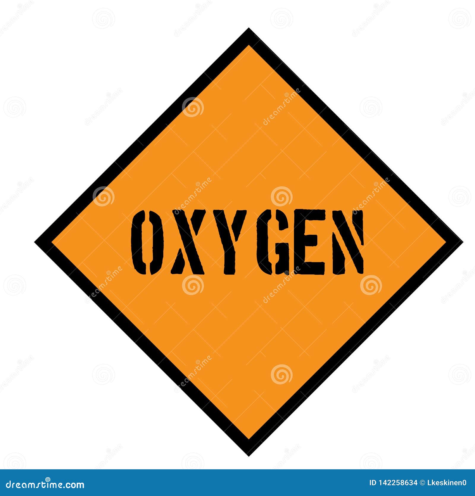 Oxygen sign stock vector. Illustration of metabolism - 142258634