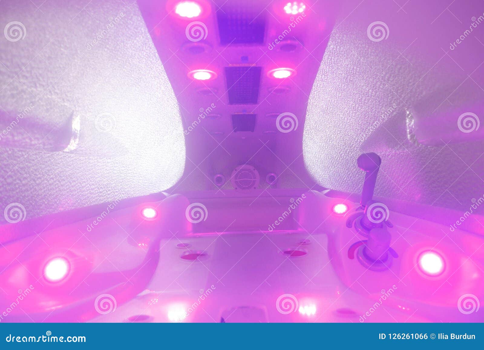 Spa Capsule in the Medical Room Stock Photo - Image of water, interior ...