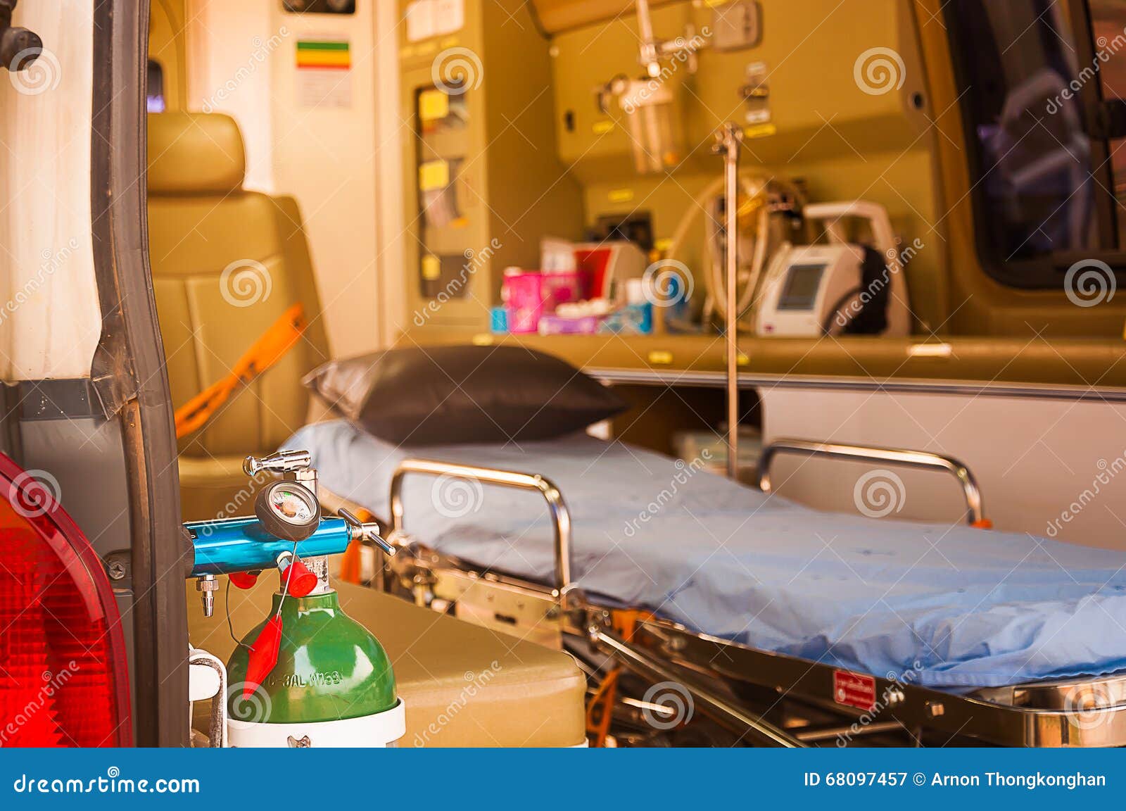 Oxygen tank stock image. Image of accident, response - 68097457