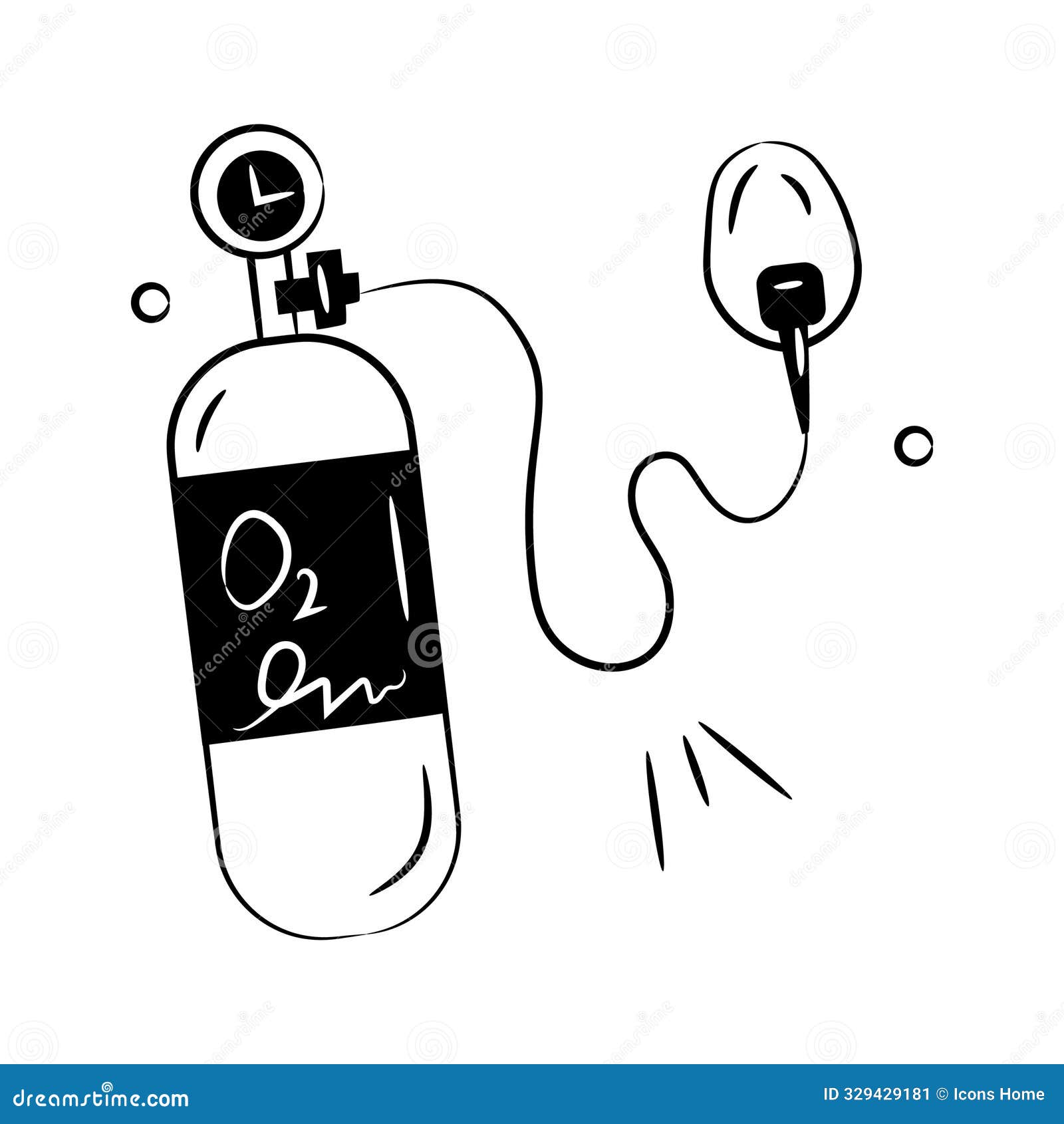 Gas Red Cylinder Connected To Stove Pipe At Kitchen Realistic Vector ...