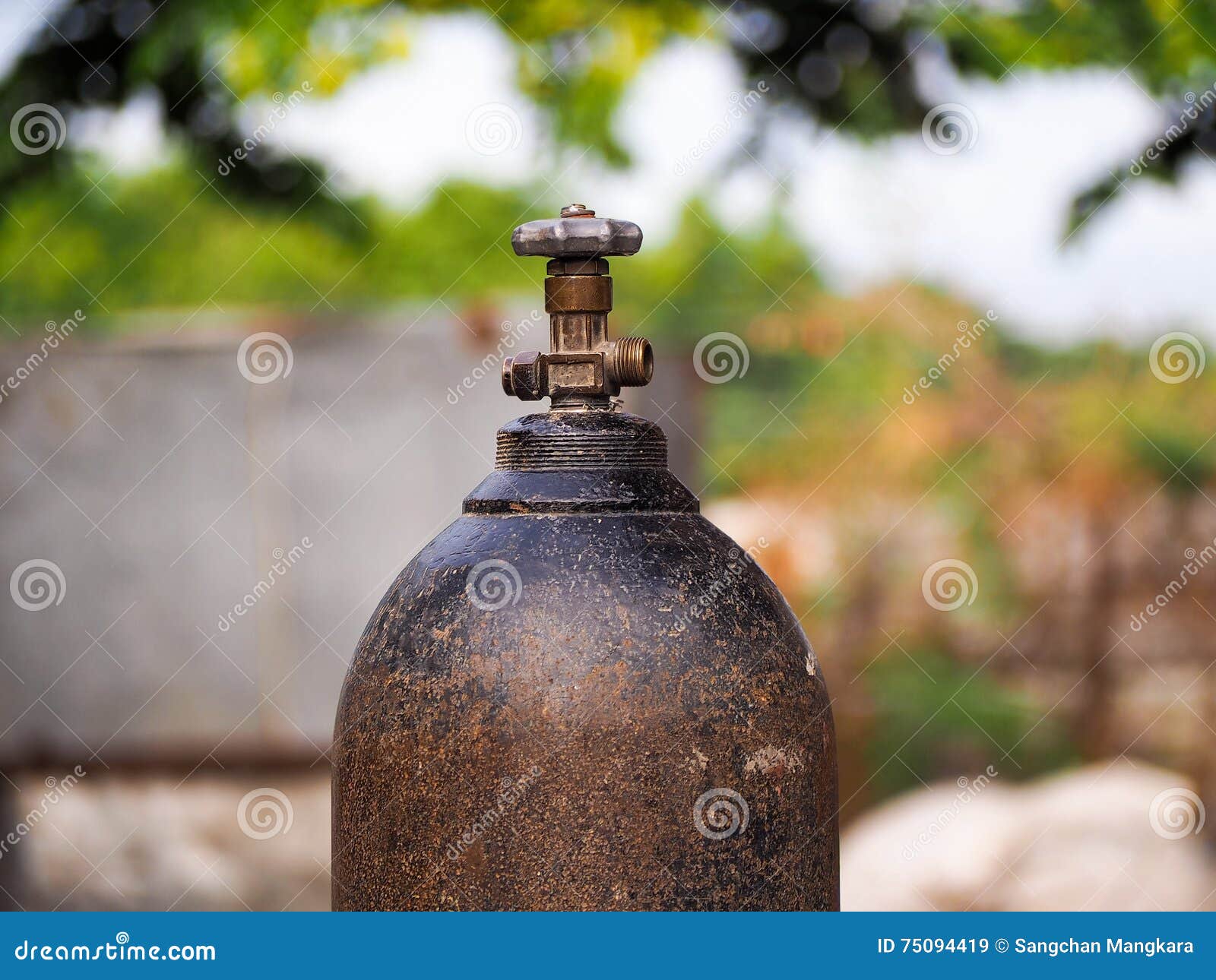 The Oxygen Tank. stock image. Image of equipment, leisure - 75094419