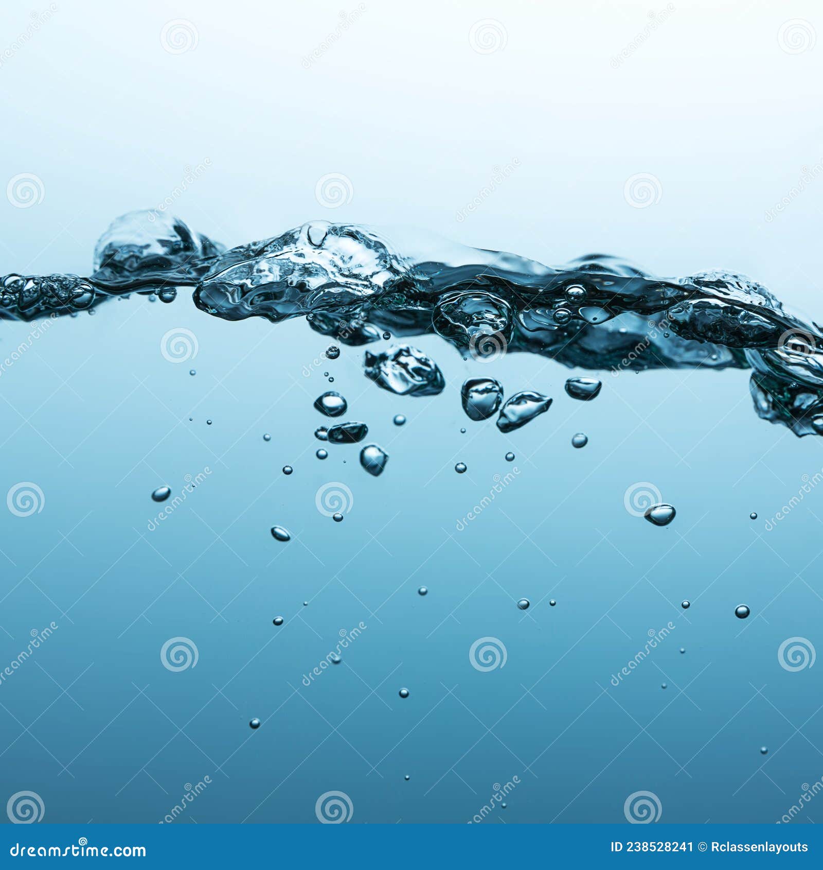 Oxygen in water stock image. Image of ocean, wave, purity - 238528241