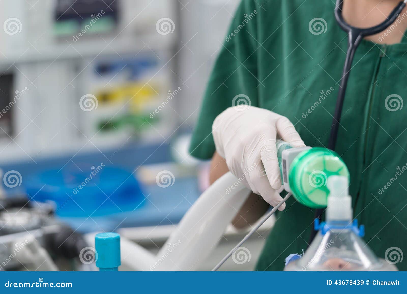 Oxygenation stock image. Image of operate, face, anesthesia - 43678439