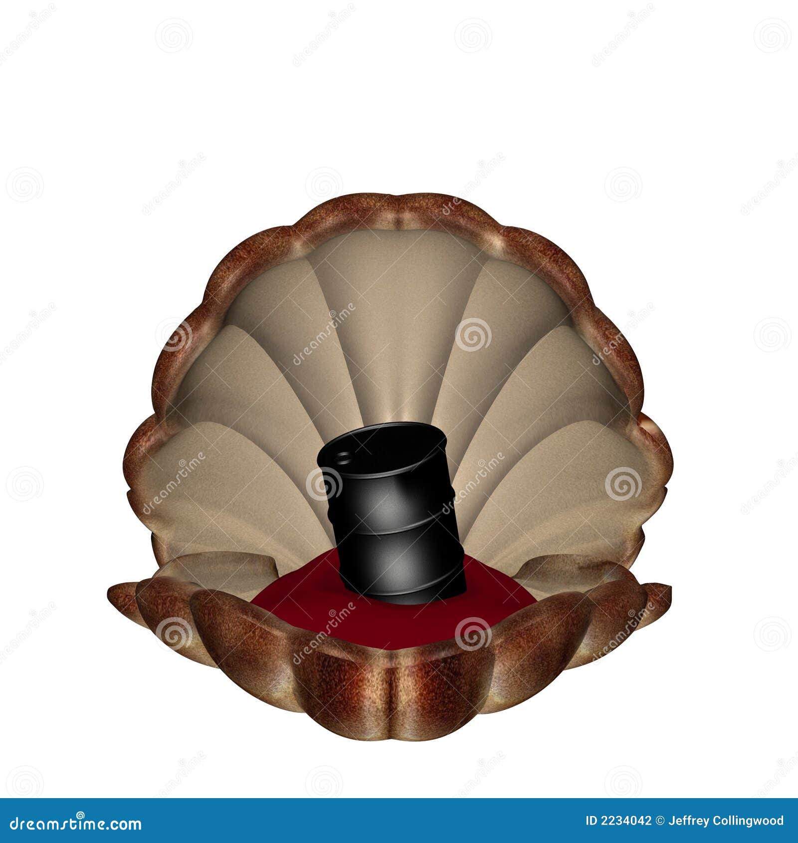 Oyster Shell Banner, Seafood Farm Banner Template Vector Illustration ...