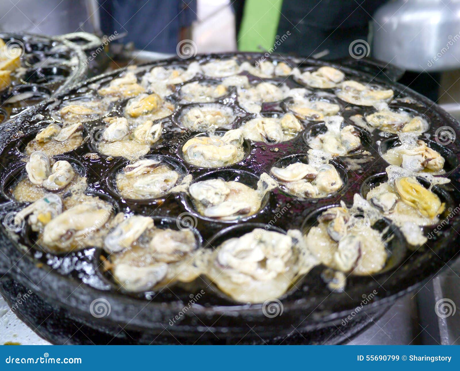 Oysters Fried in Egg Batter Food Stock Image - Image of easy, batter ...