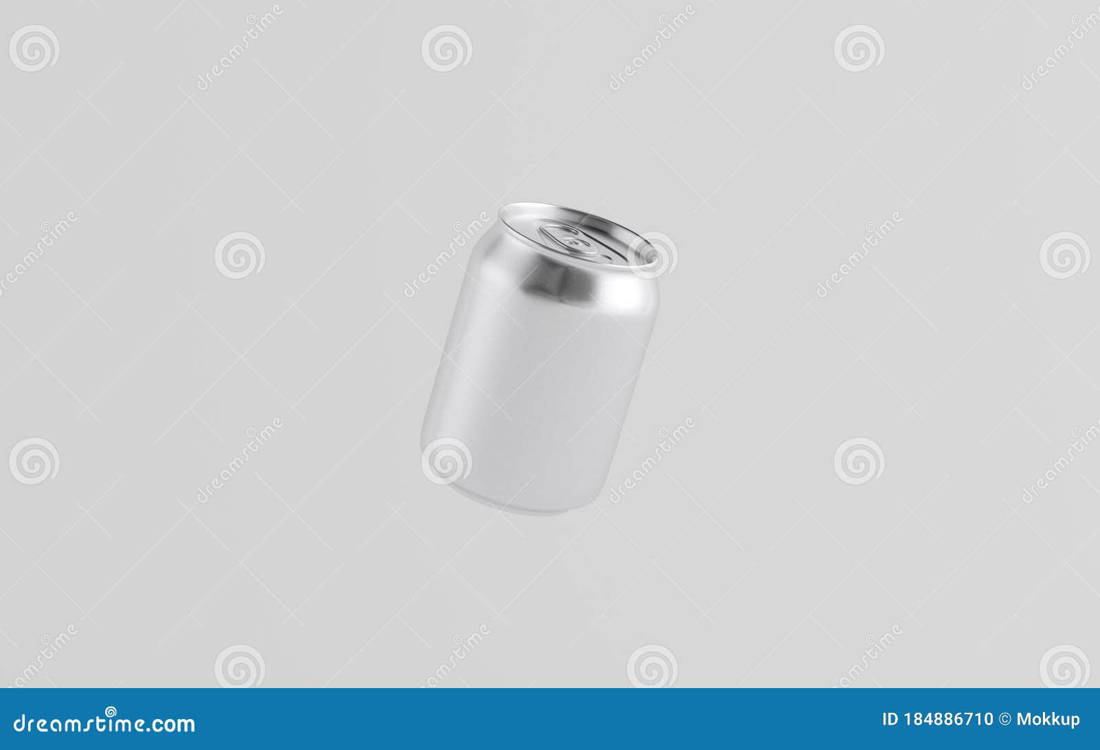 8 Oz. / 250ml Stubby Aluminium Beverage Can Mockup - One Floating Can ...