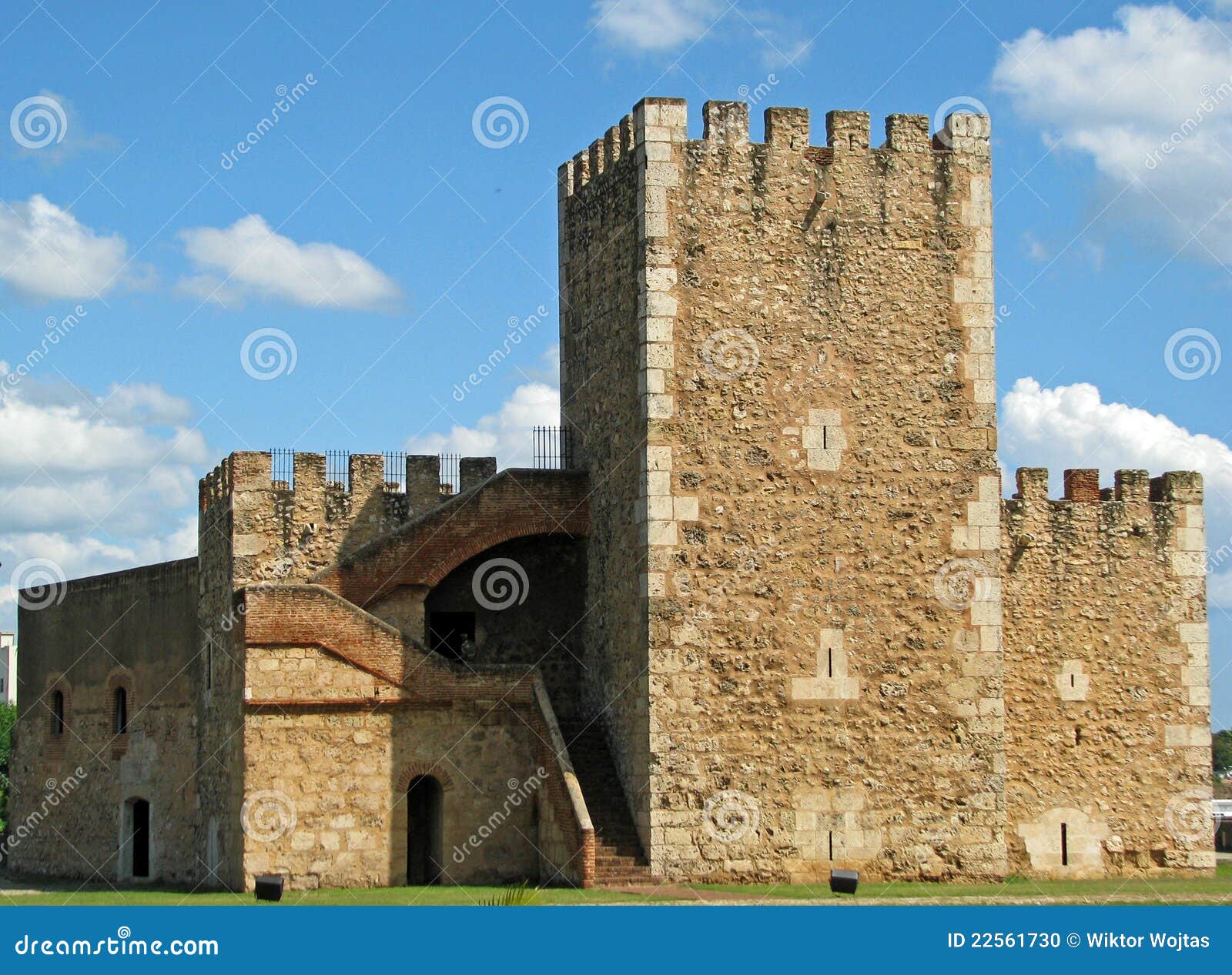 Ozama Fortress in Santo Domingo Stock Photo - Image of construction ...