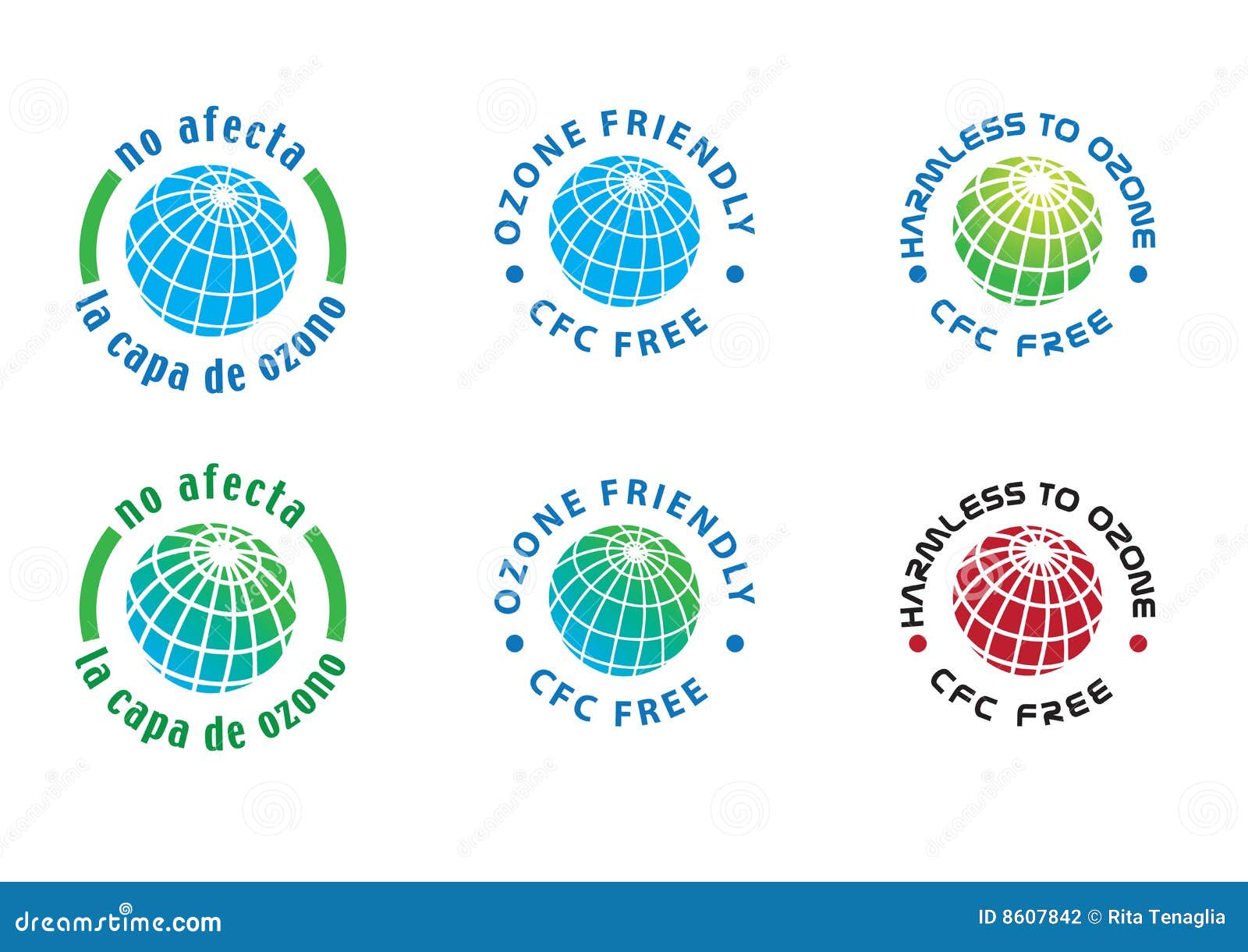 Ozone friendly stock vector. Illustration of harmless - 8607842