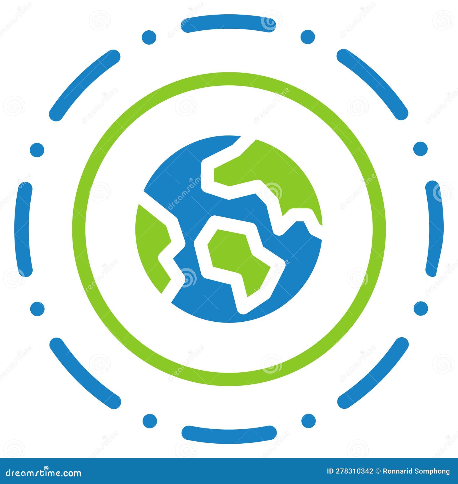 Ozone Icon Vector Sign Symbol Graphic Illustration Stock Vector ...