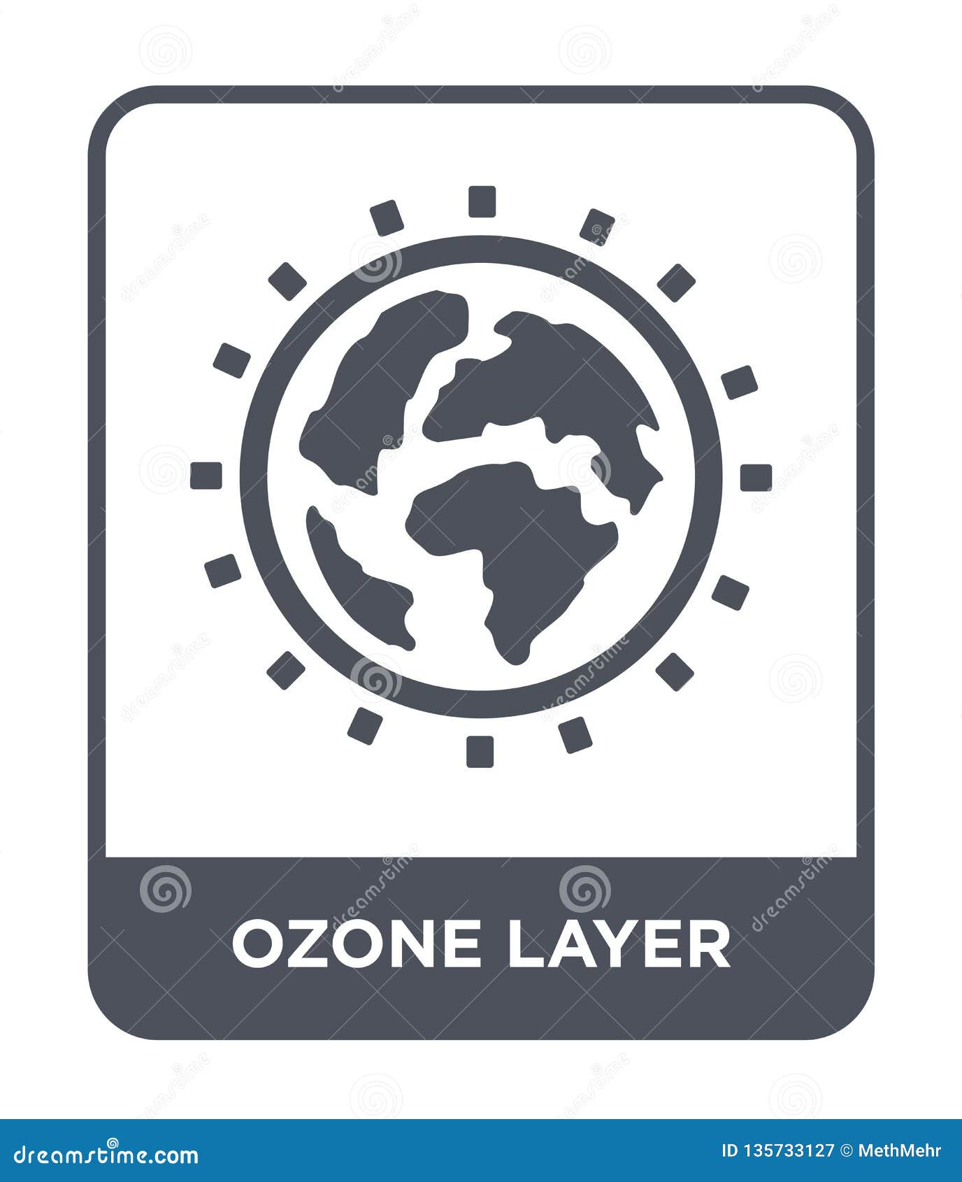 Ozone Logo Design. World Ozone Day Vector Design | CartoonDealer.com ...
