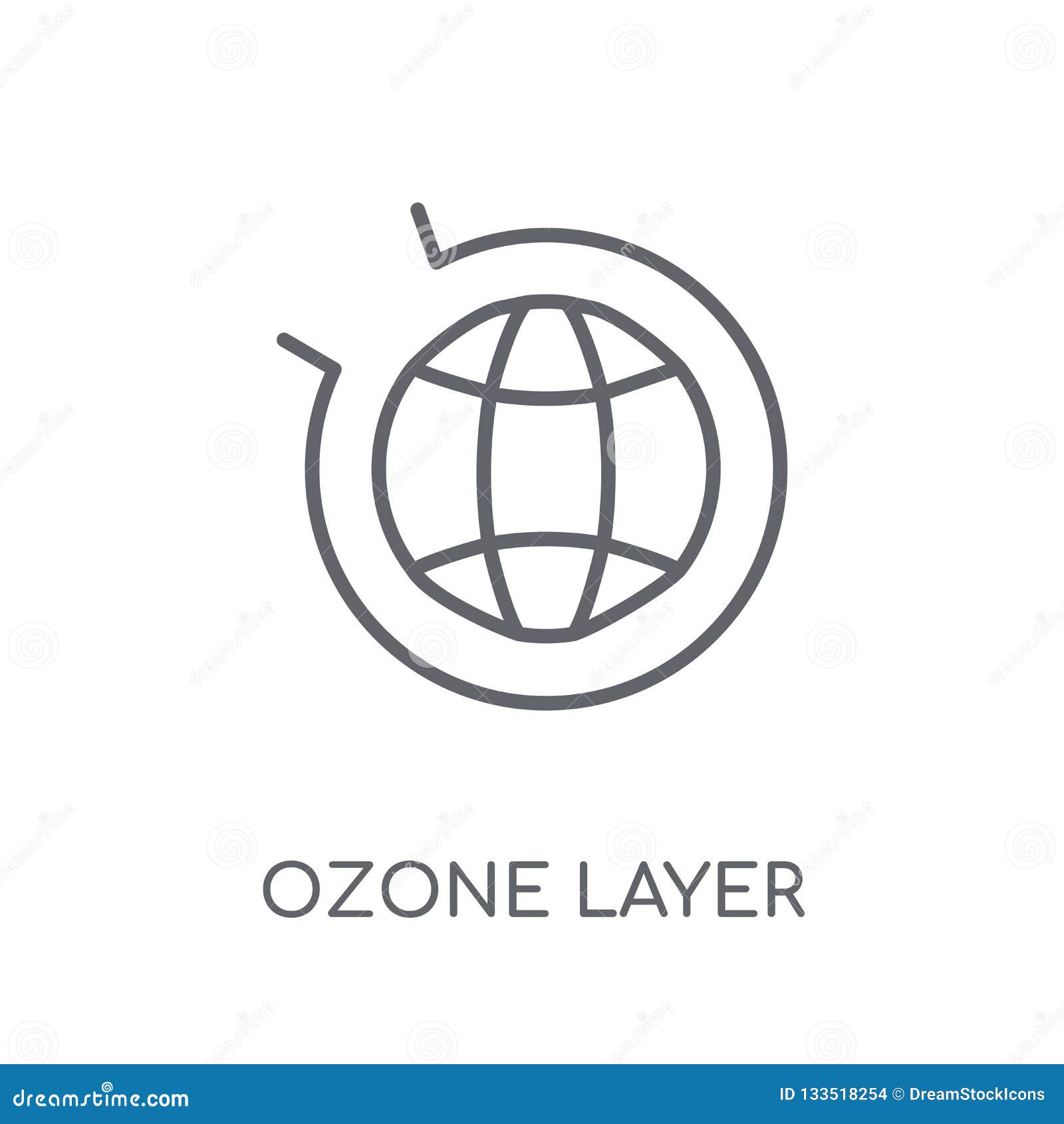 Ozone Logo Design. World Ozone Day Vector Design | CartoonDealer.com ...