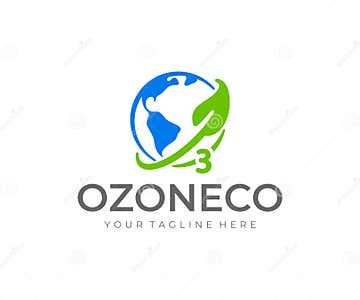 Ozone Logo Design. World Ozone Day Vector Design Stock Vector ...