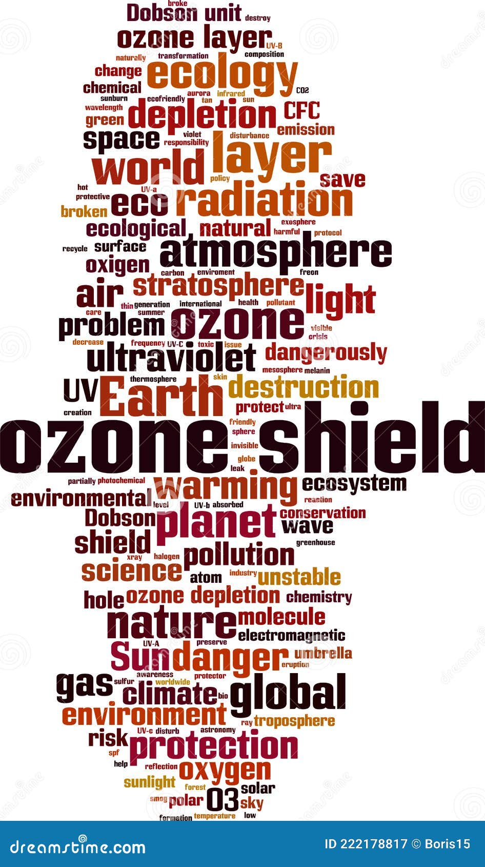 Ozone Word Logo With O3 Molecule Structure. Ozone Modern Stylized Text ...