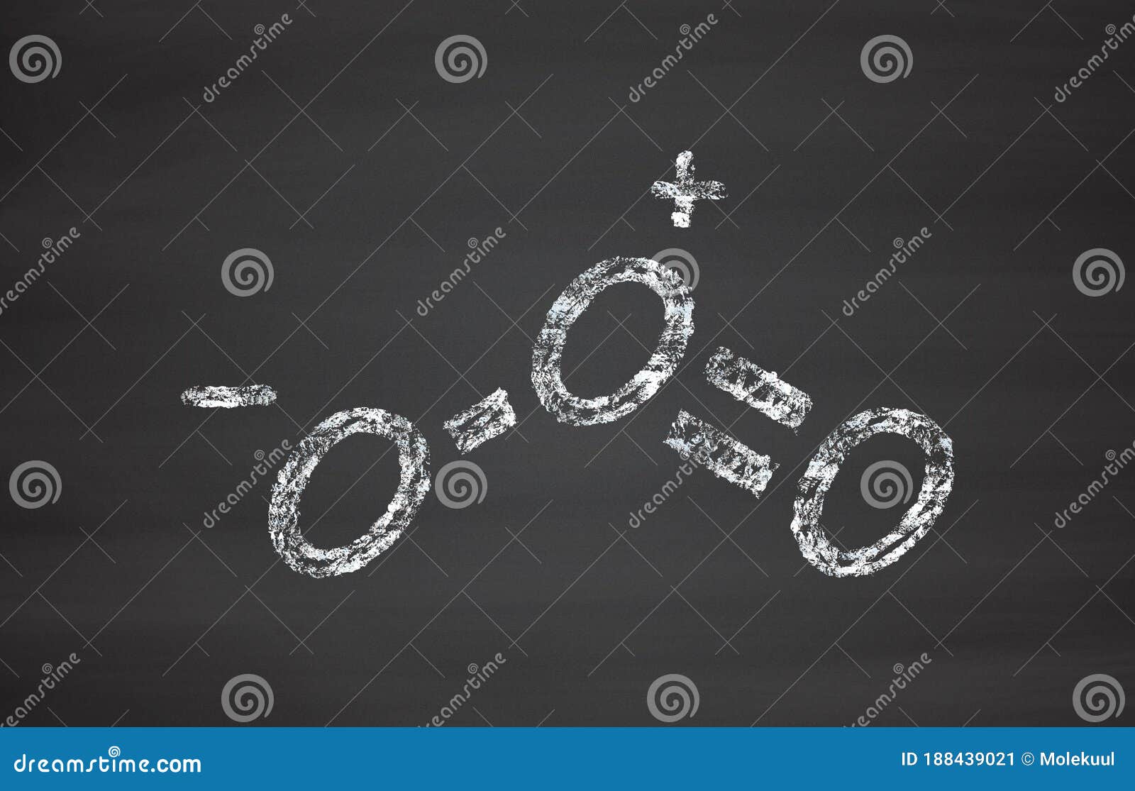 Ozone (trioxygen, O3) Molecule Stock Illustration - Illustration of ...