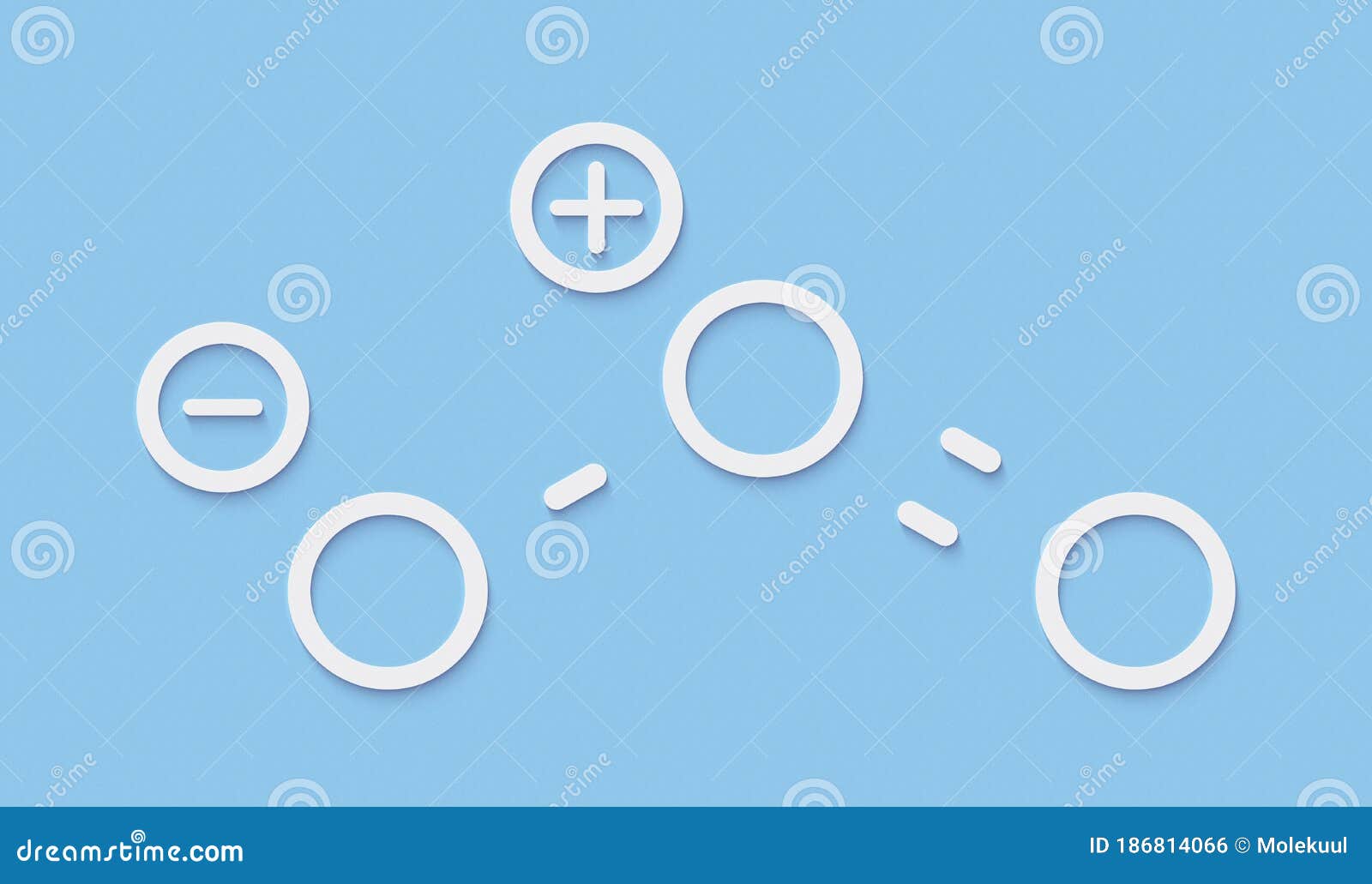 Ozone Trioxygen, O3 Molecule, Chemical Structure. Skeletal Formula ...