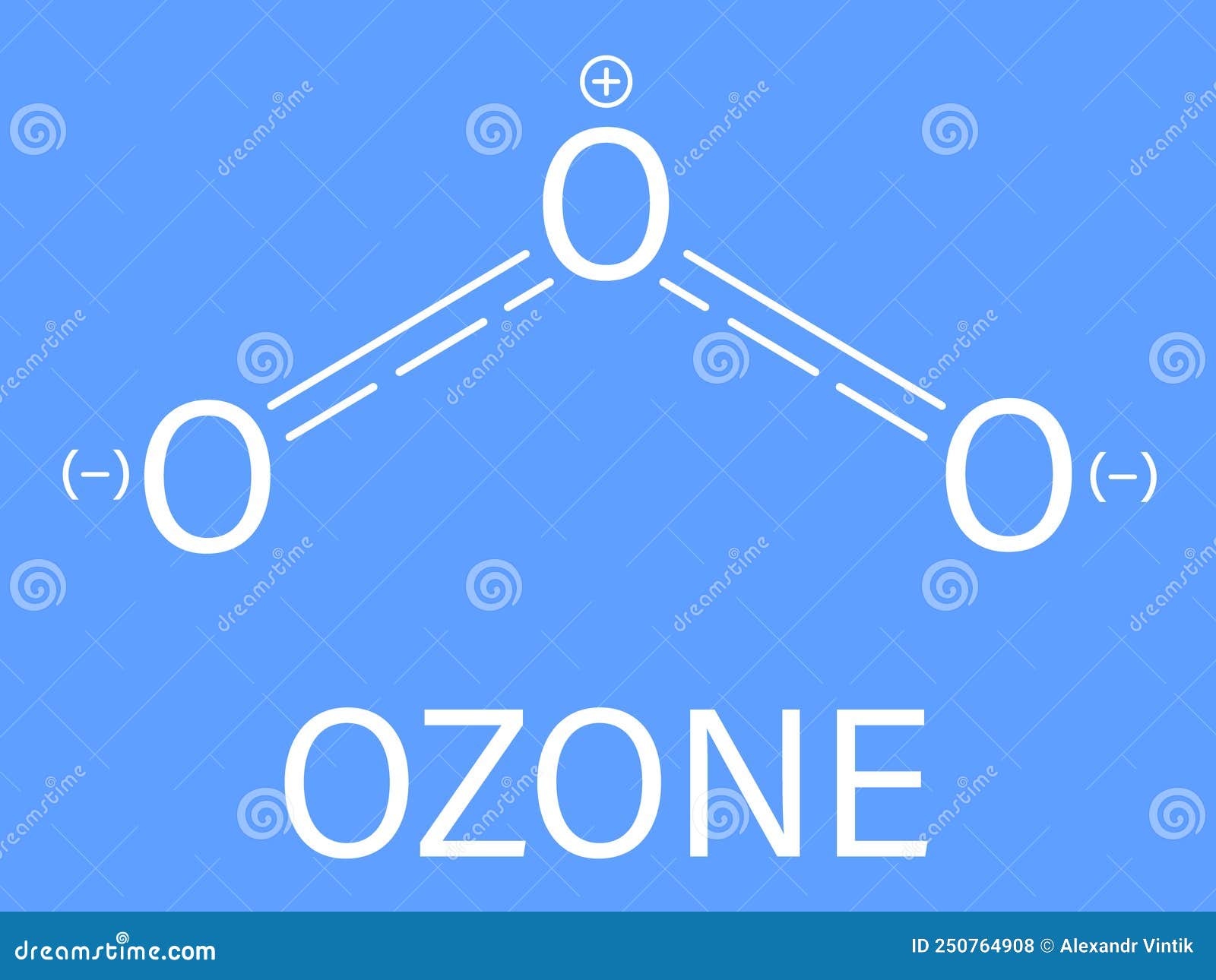 Ozone Structural Formula