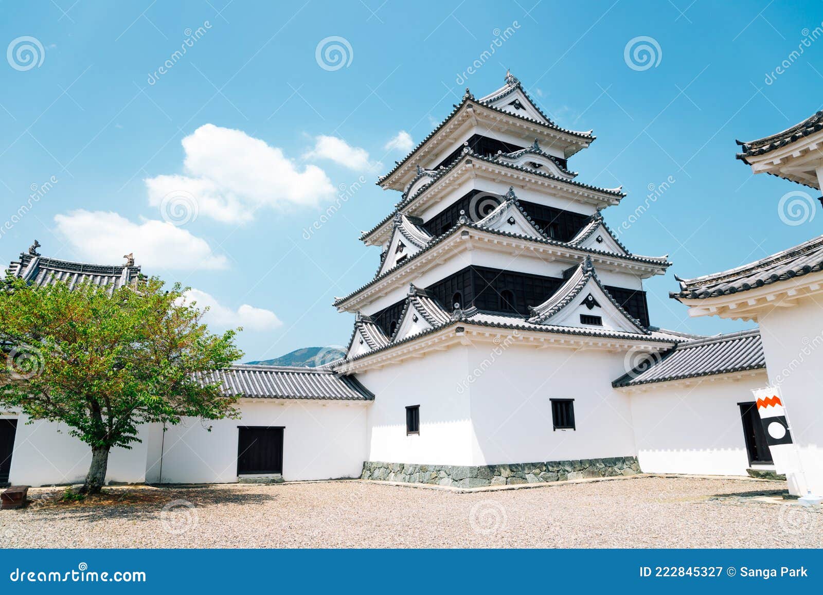 Ozu Castle in Ehime, Shikoku, Japan Stock Image - Image of beautiful ...