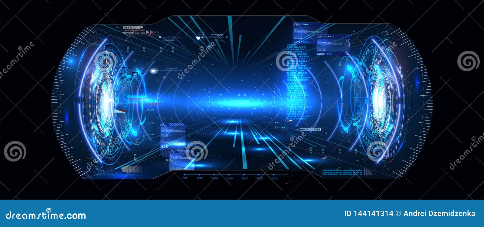 Futuristic Vector VR Head-up Display HUD UI GUI Interface Screen Design ... Futuristic Vector VR Head-up Display HUD UI GUI Interface Screen Design ...