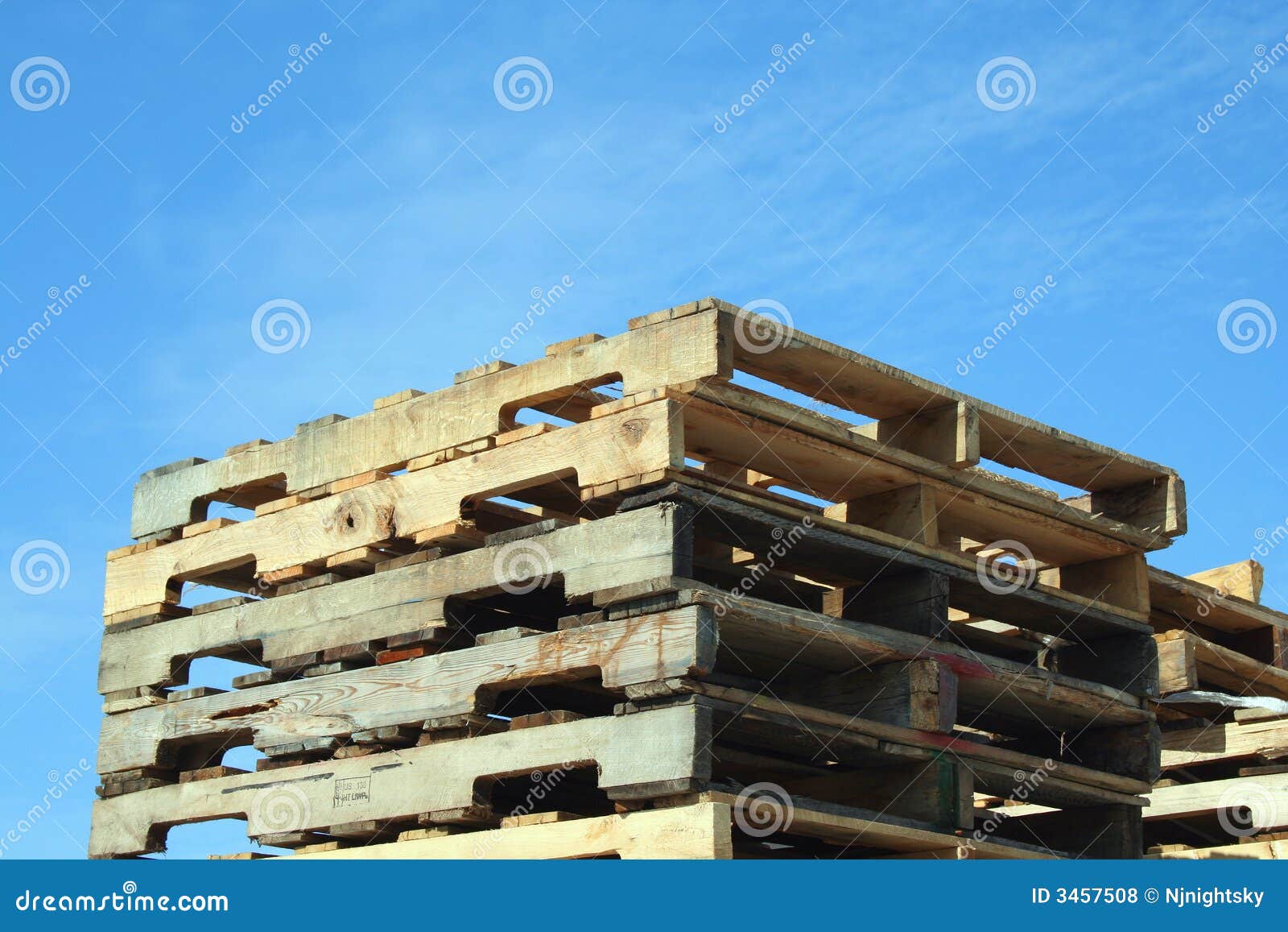 Páletes Empilhadas Imagem. Imagem: 3457508