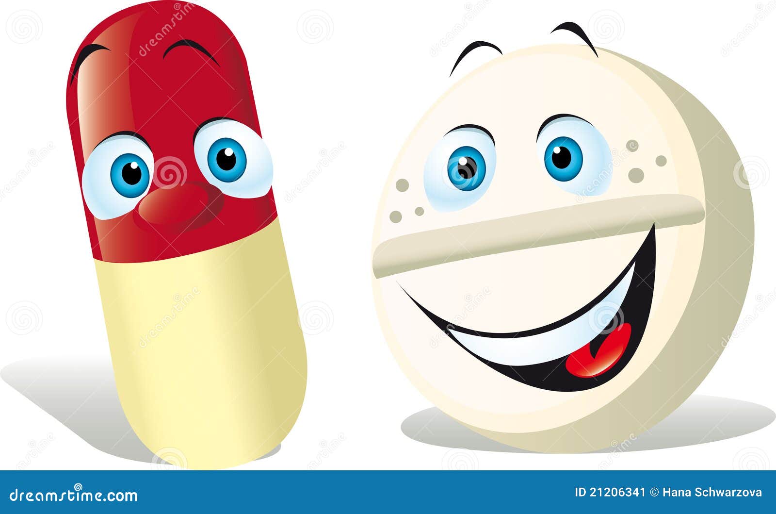 Píldora Aislada En El Fondo Blanco Ilustración del Vector - Ilustración ...