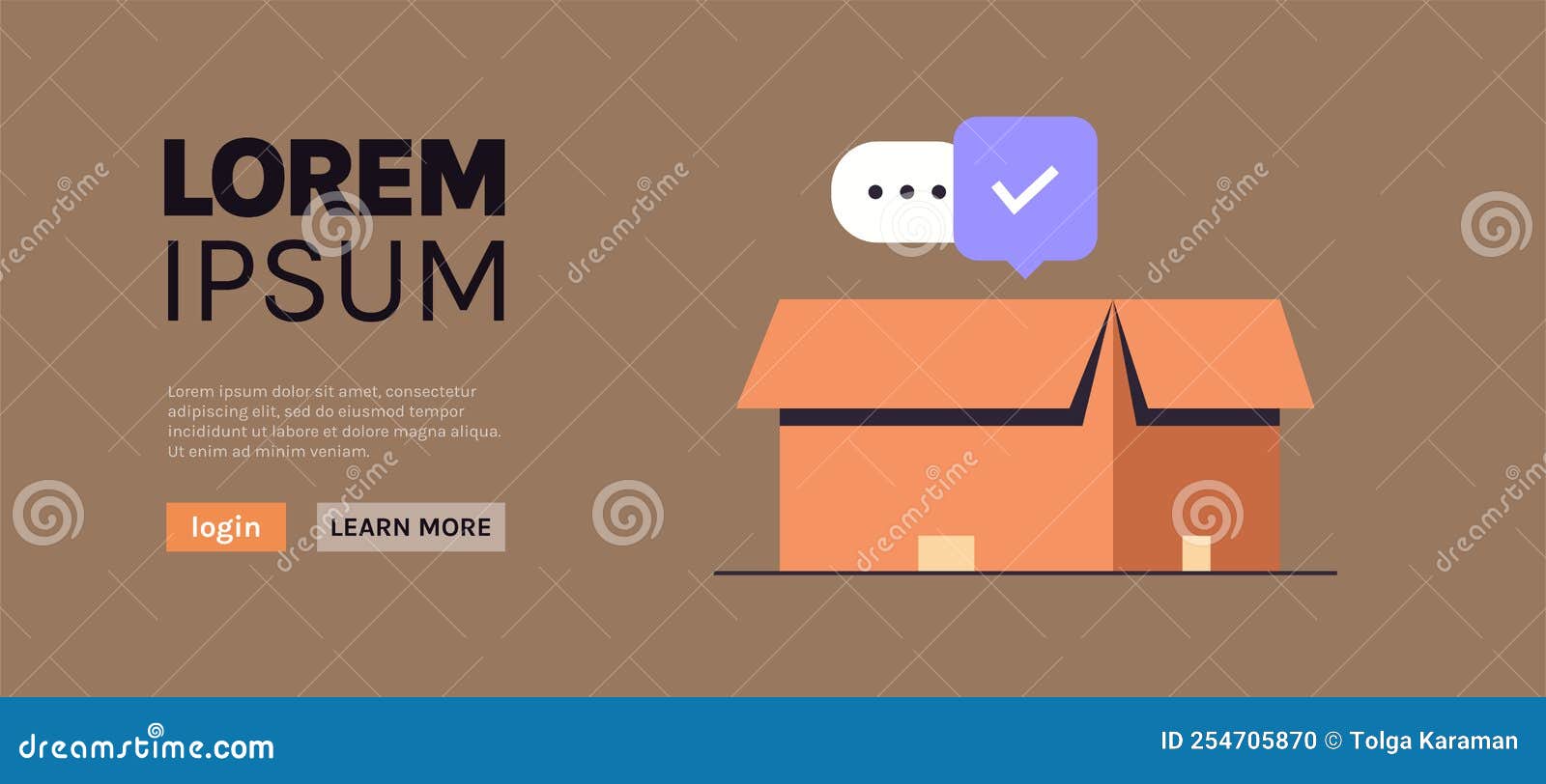 Confirm Delivery Signature Icon, Outline Style Vector Illustration ...