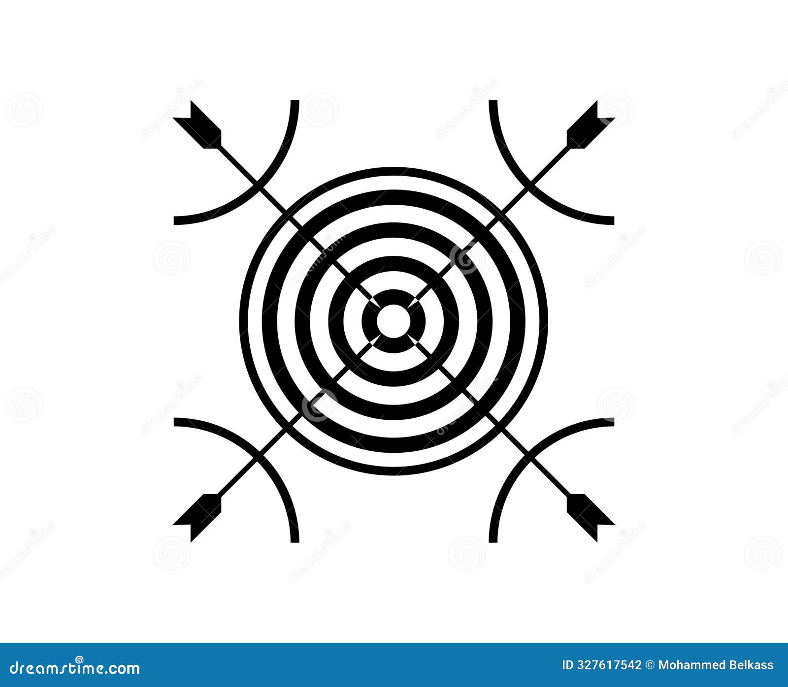 Tir a L Arc Pictogram Olympics Games Paris 2024 Logo Symbol Stock ...