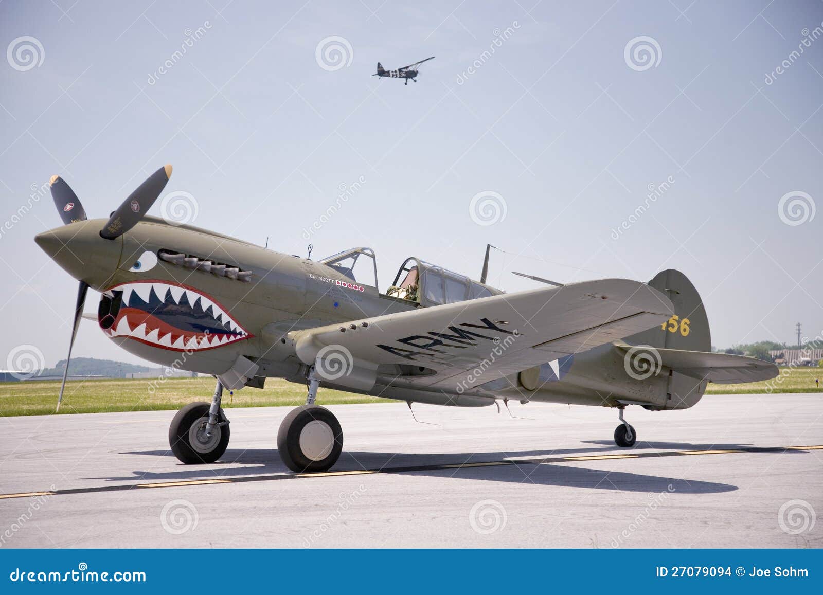 P-40E WarHawk Fighter Plane Editorial Stock Image - Image of ...