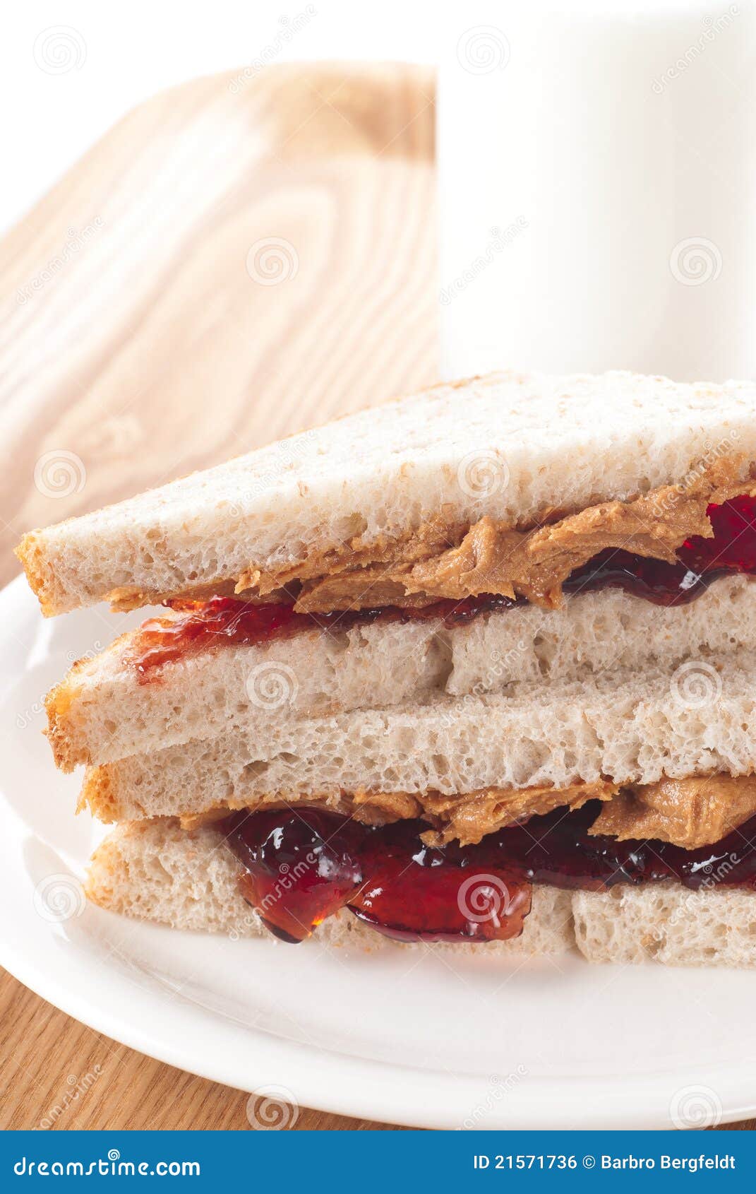 P&B J Sandwich stock photo. Image of close, sandwich - 21571736