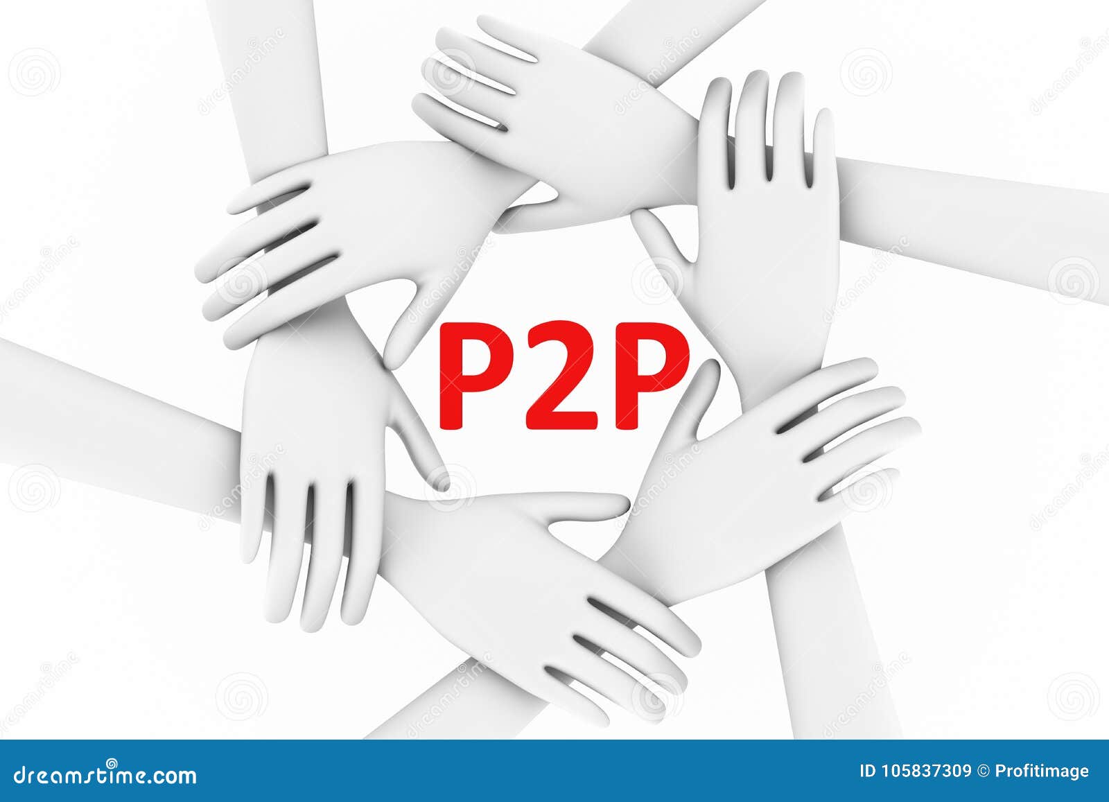 P2P concept stock illustration. Illustration of communication - 105837309