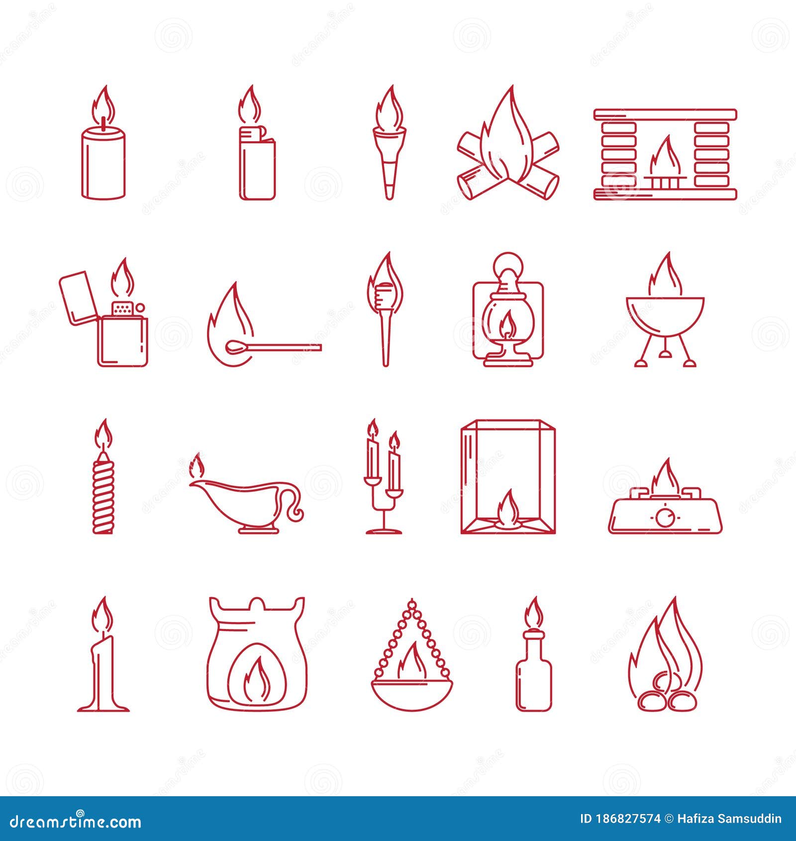 P44 stock vector. Illustration of candle, hangings, light - 186827574