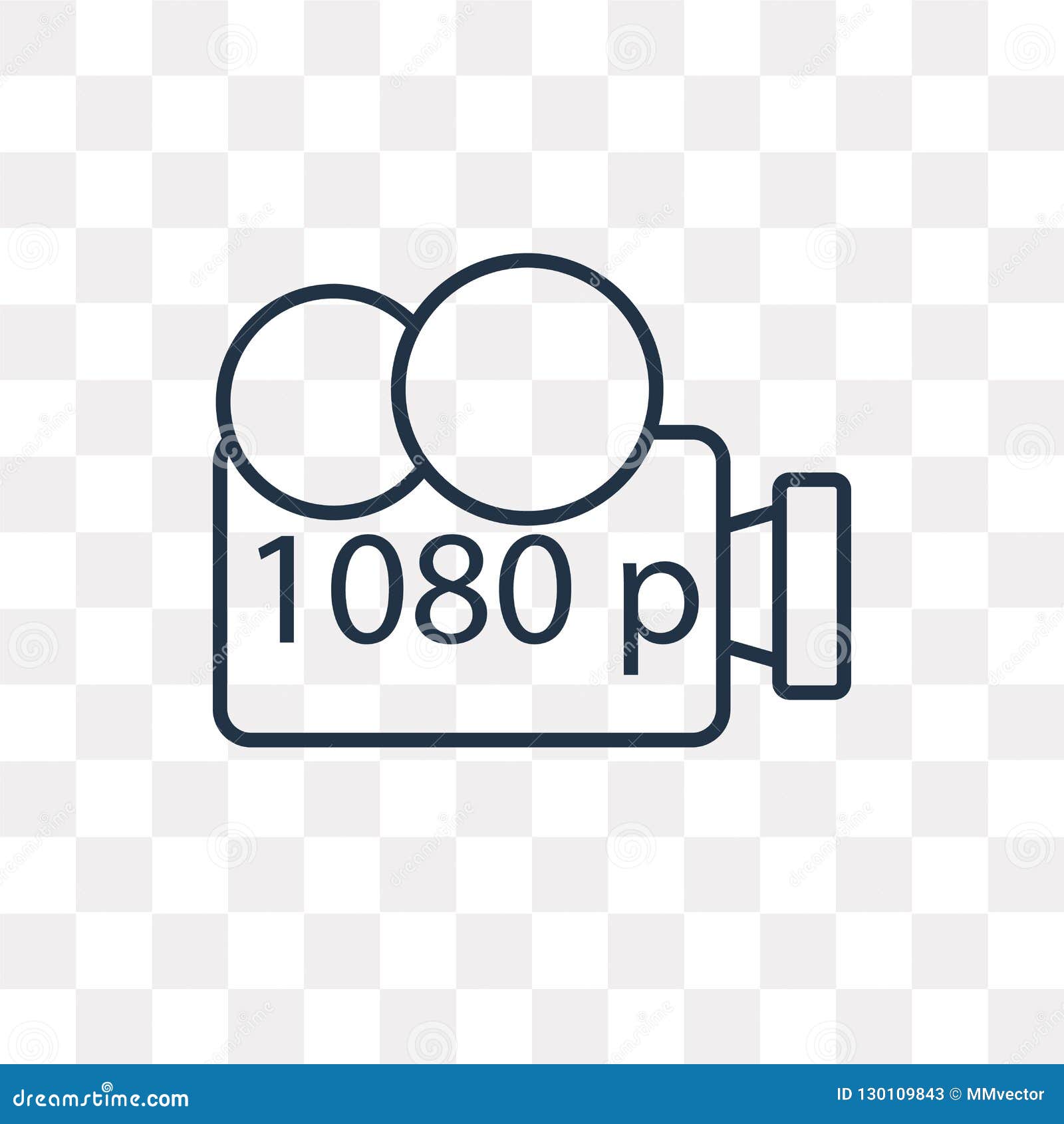 1080p Full HD Vector Icon Isolated on Transparent Background, Li Stock ... 1080p Full HD Vector Icon Isolated on Transparent Background, Li Stock ...
