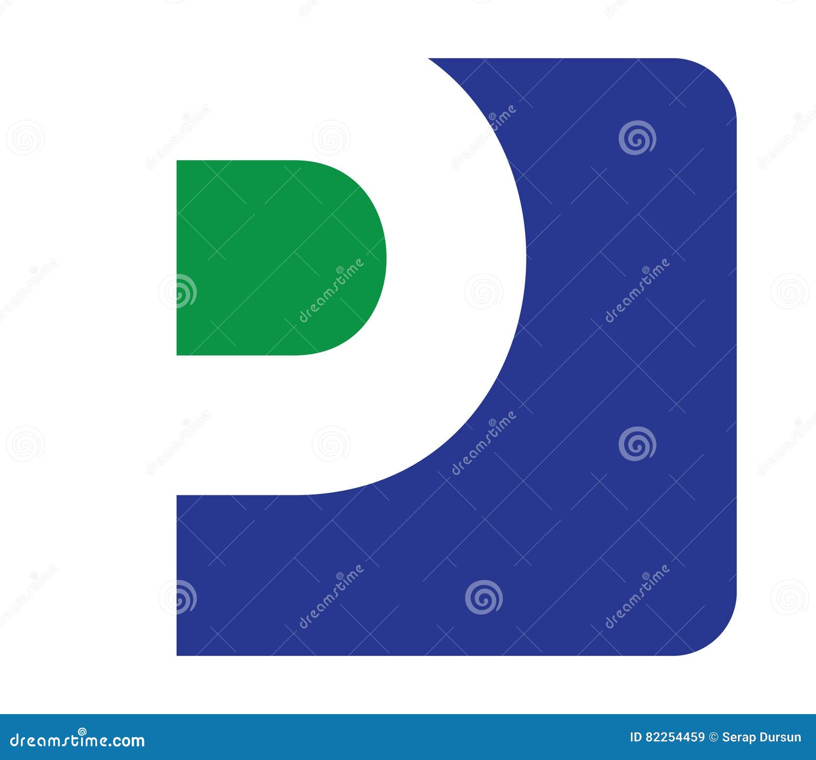 P Icon Design stock vector. Illustration of advertising - 82254459