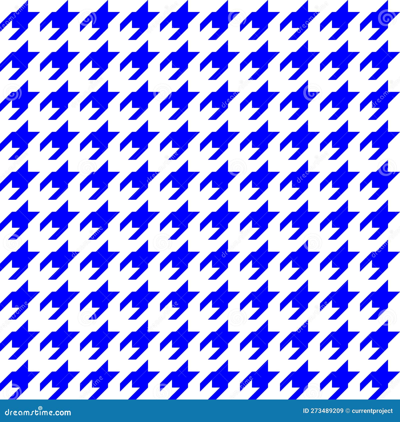 Seamless Houndstooth Pattern Stock Illustration - Illustration of logo ...