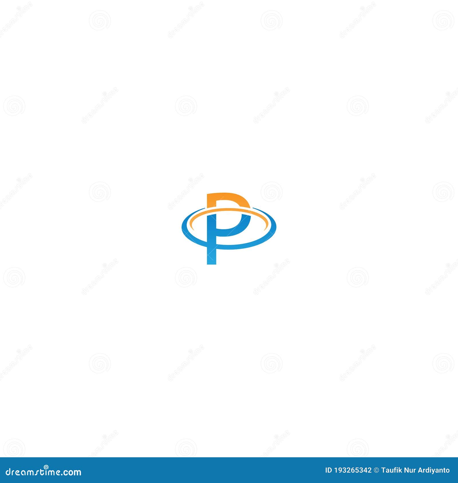 P Letter Circle Logo, Concept Letter P + Icon Circle Illustration Stock ...