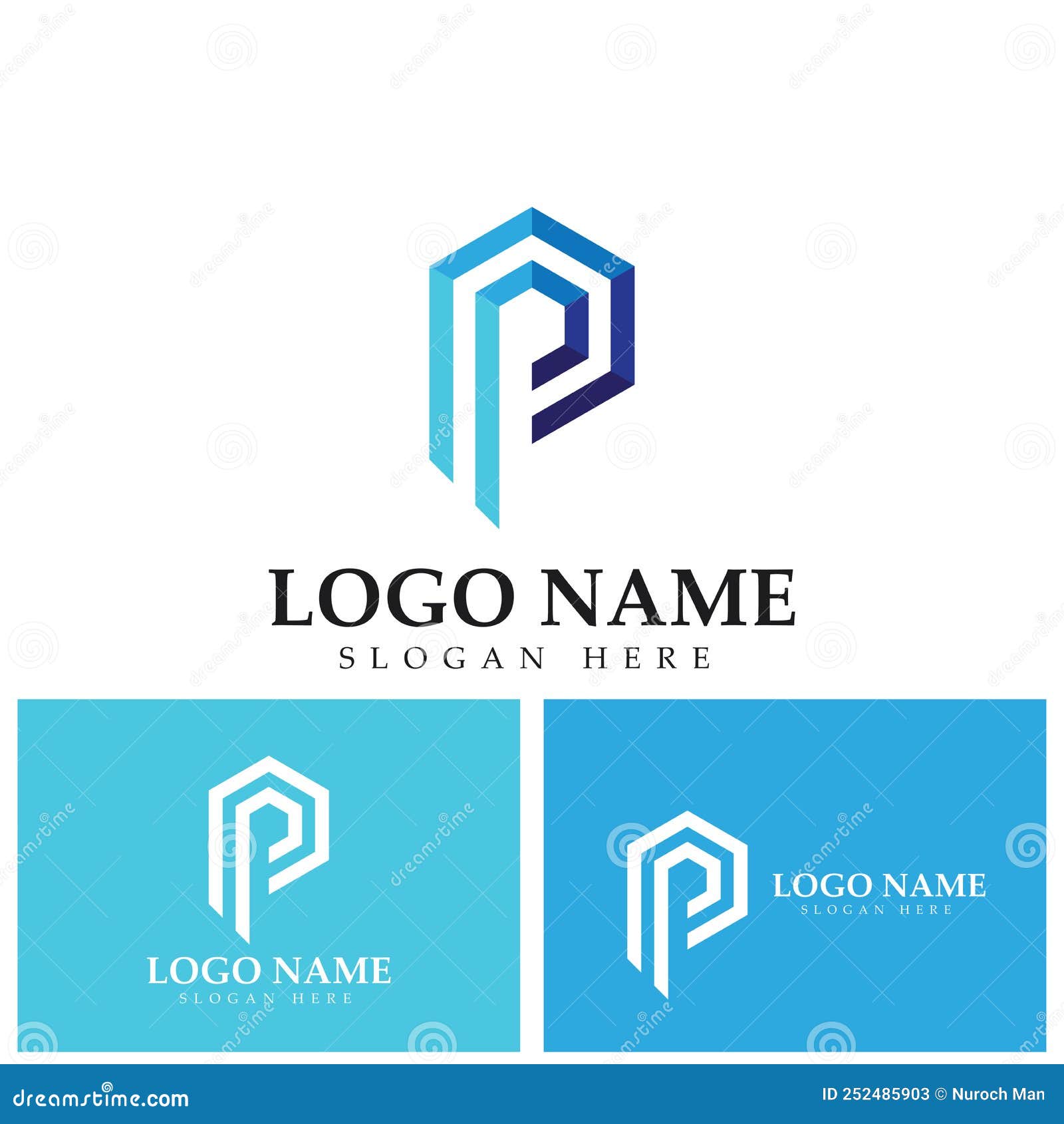P Letter Vector Logo Template Illustration Design. Vector EPS 10 Stock ...