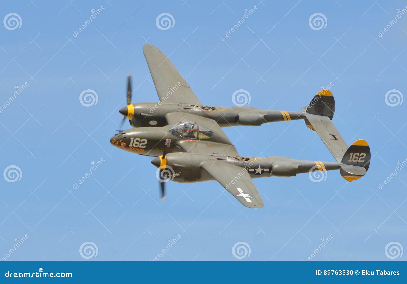 P-38 Lightning editorial image. Image of military, warplane - 89763530