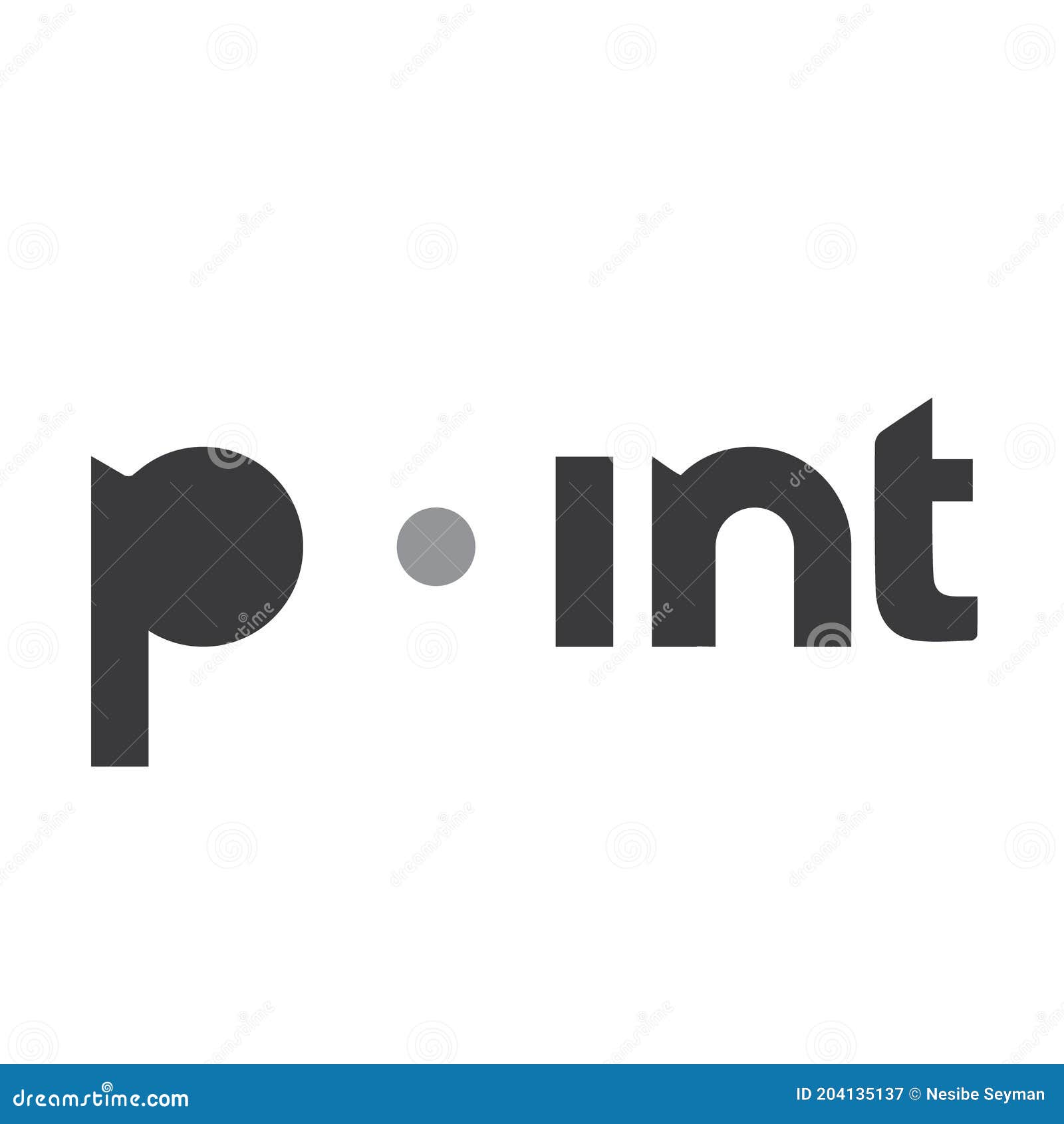 P ,logo Template, Illustration, White Background Stock Vector ...