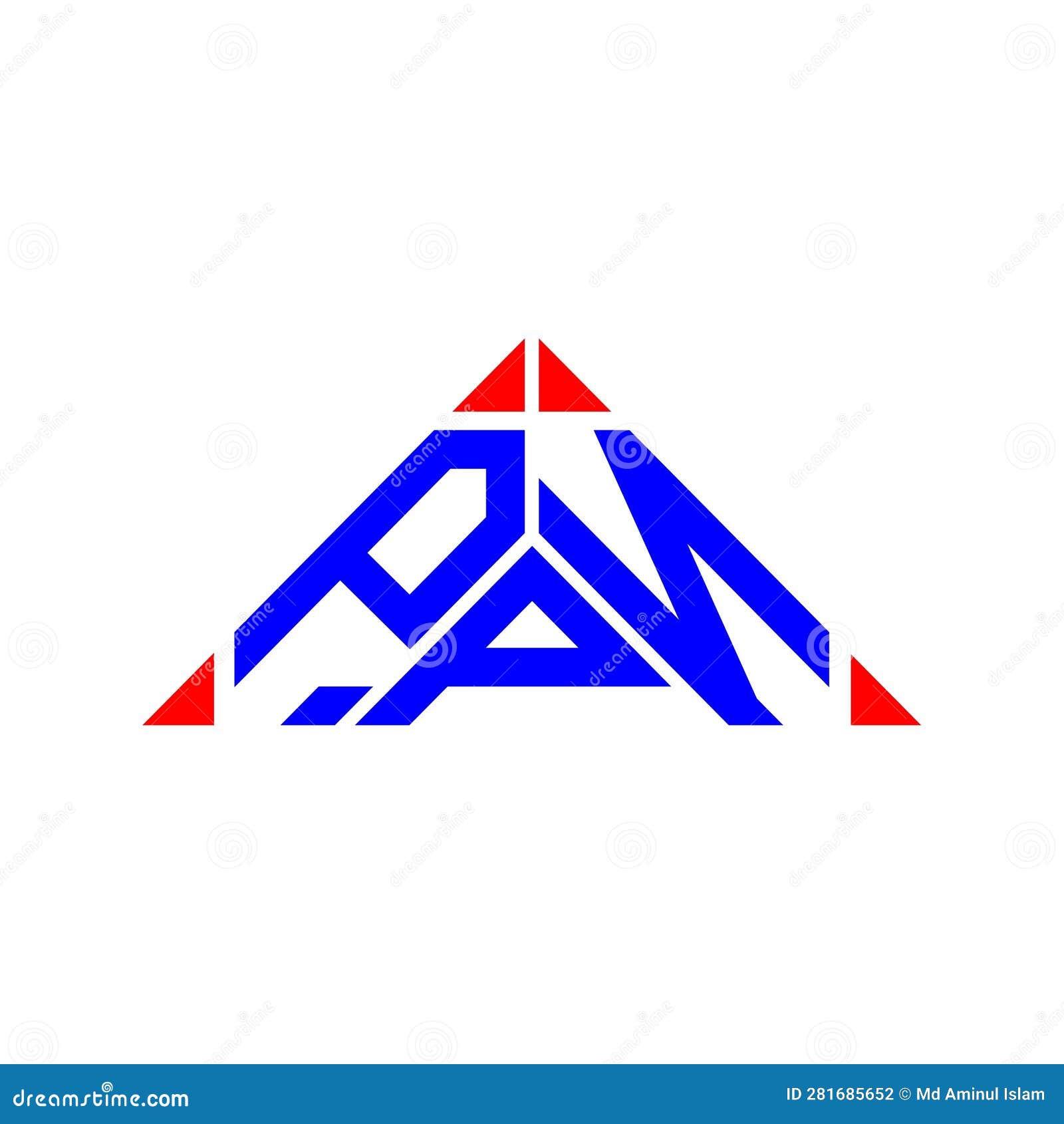 P P N Letter Logo Creative Design with Vector Graphic, P P N Stock ...