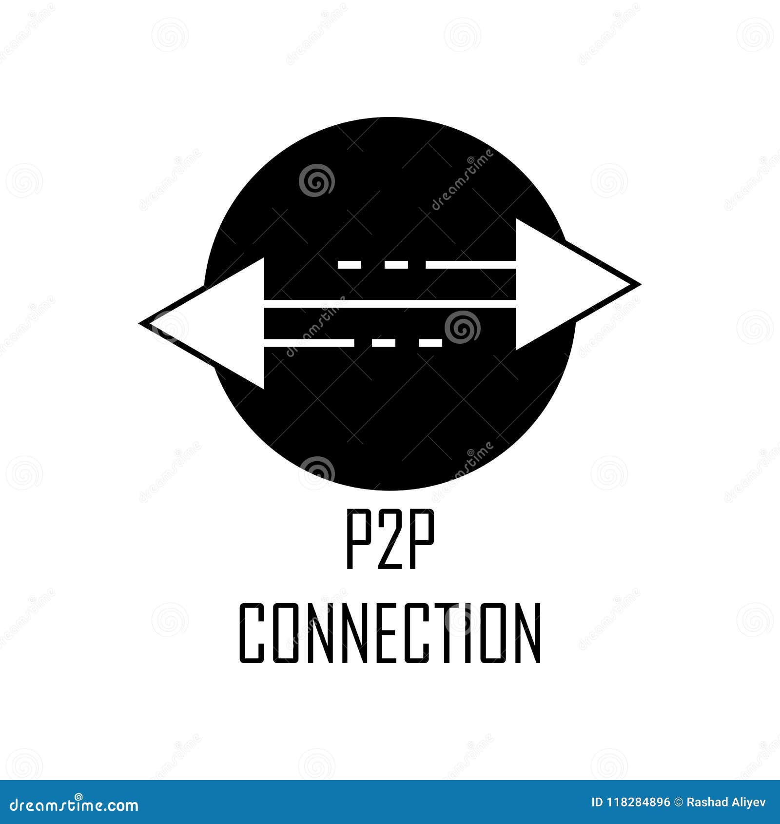 P2p Connection Icon. Element of Web Development for Mobile Concept and ...