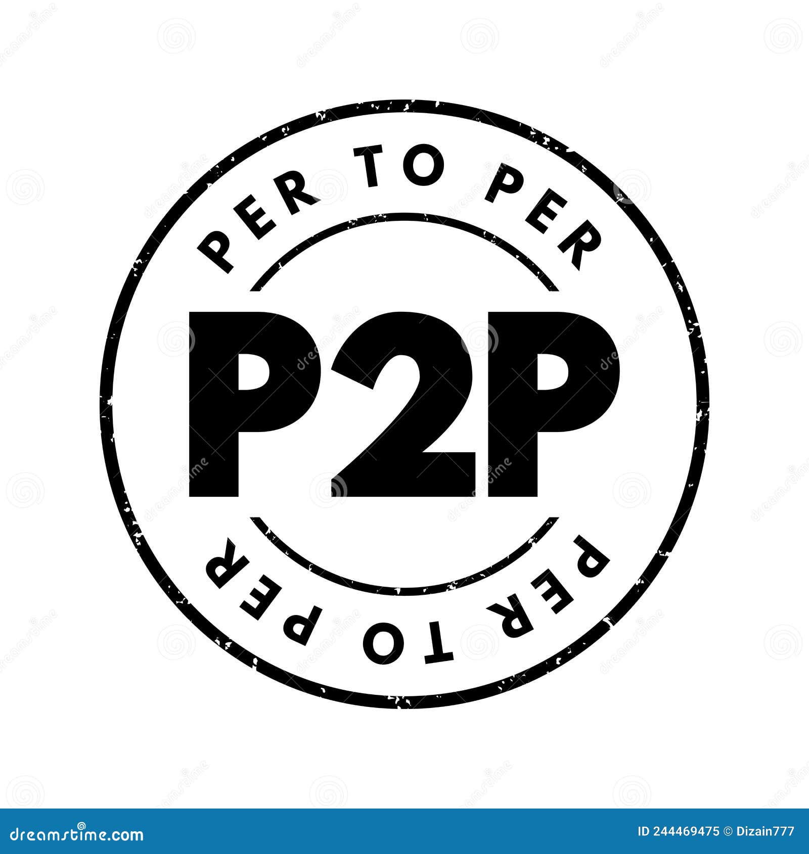 P2p Peer To Peer Networking Distributed Application Architecture That