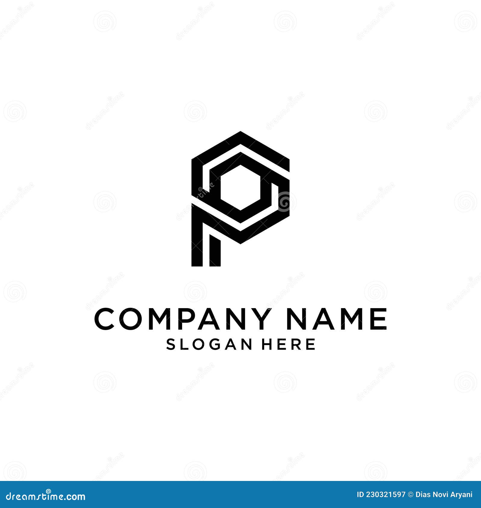 P or PP Letter Logo Design Vector Template Stock Vector - Illustration ...