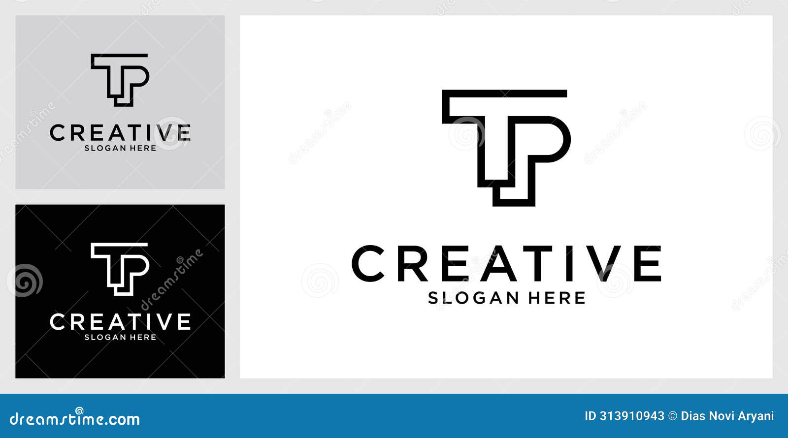 P or PT Letter Logo Design Template Stock Vector - Illustration of ...