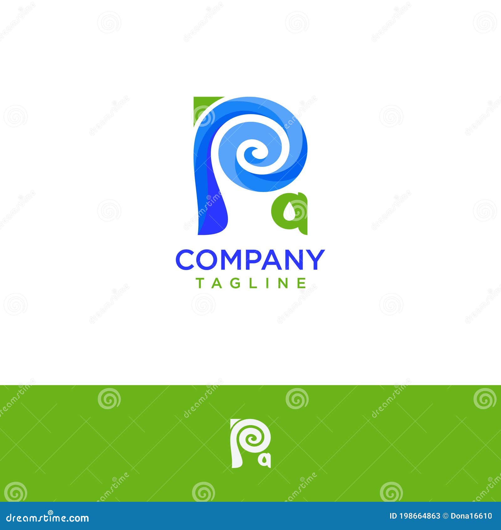 Nature logo stock vector. Illustration of growth, fluid - 198664863