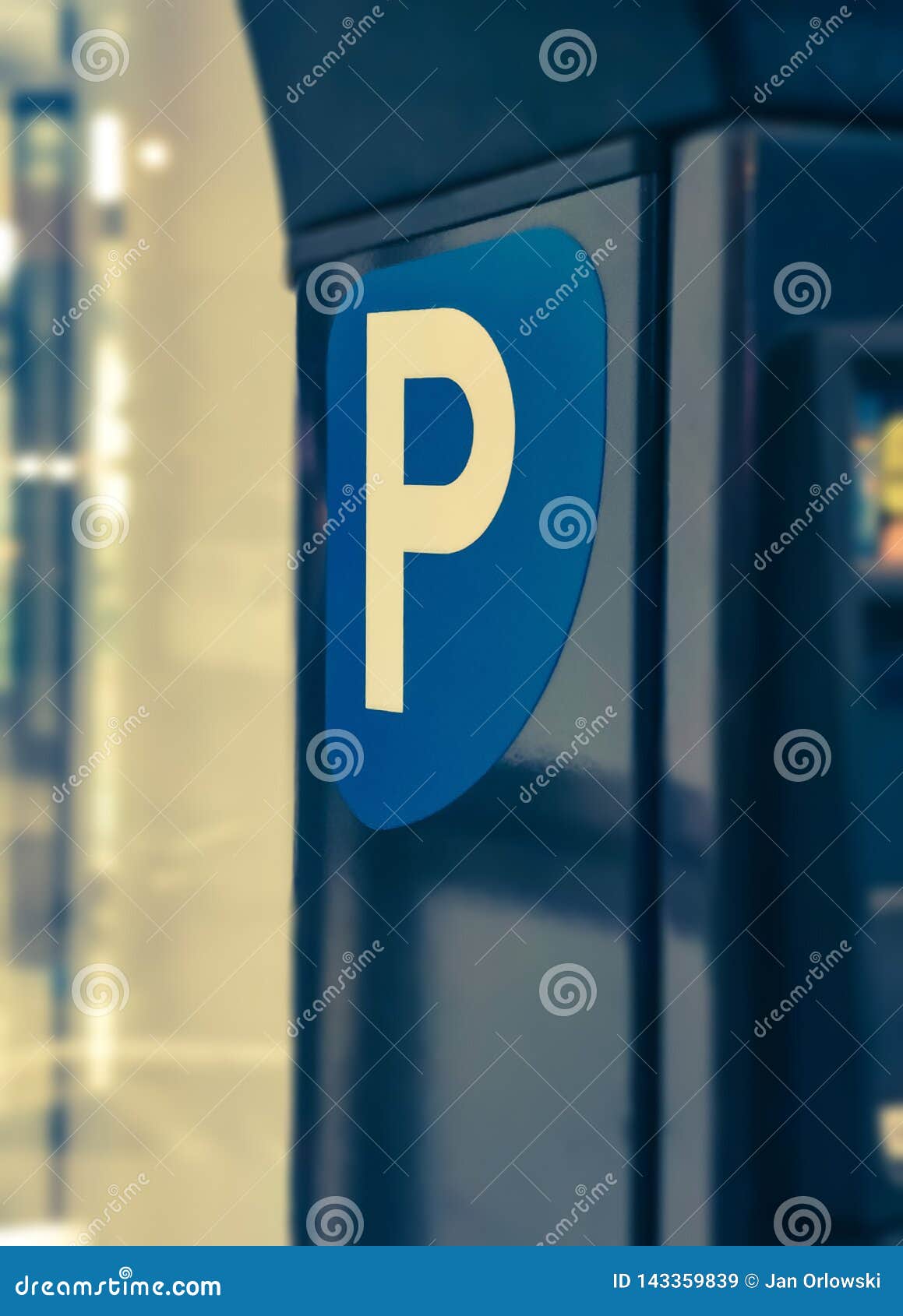 Car parking machine sign stock image. Image of street - 143359839