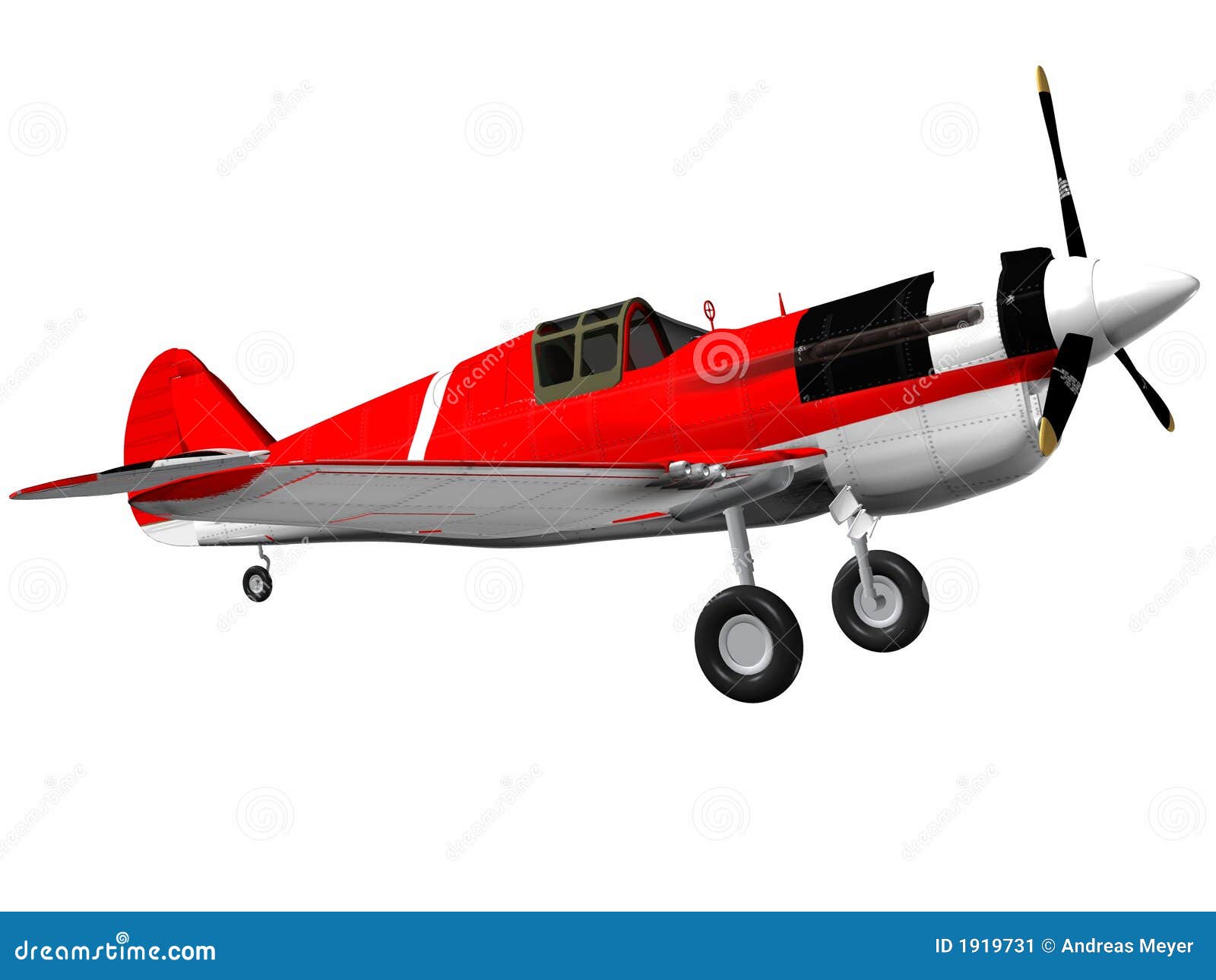 P40 Warhawk stock illustration. Illustration of classic - 1919731