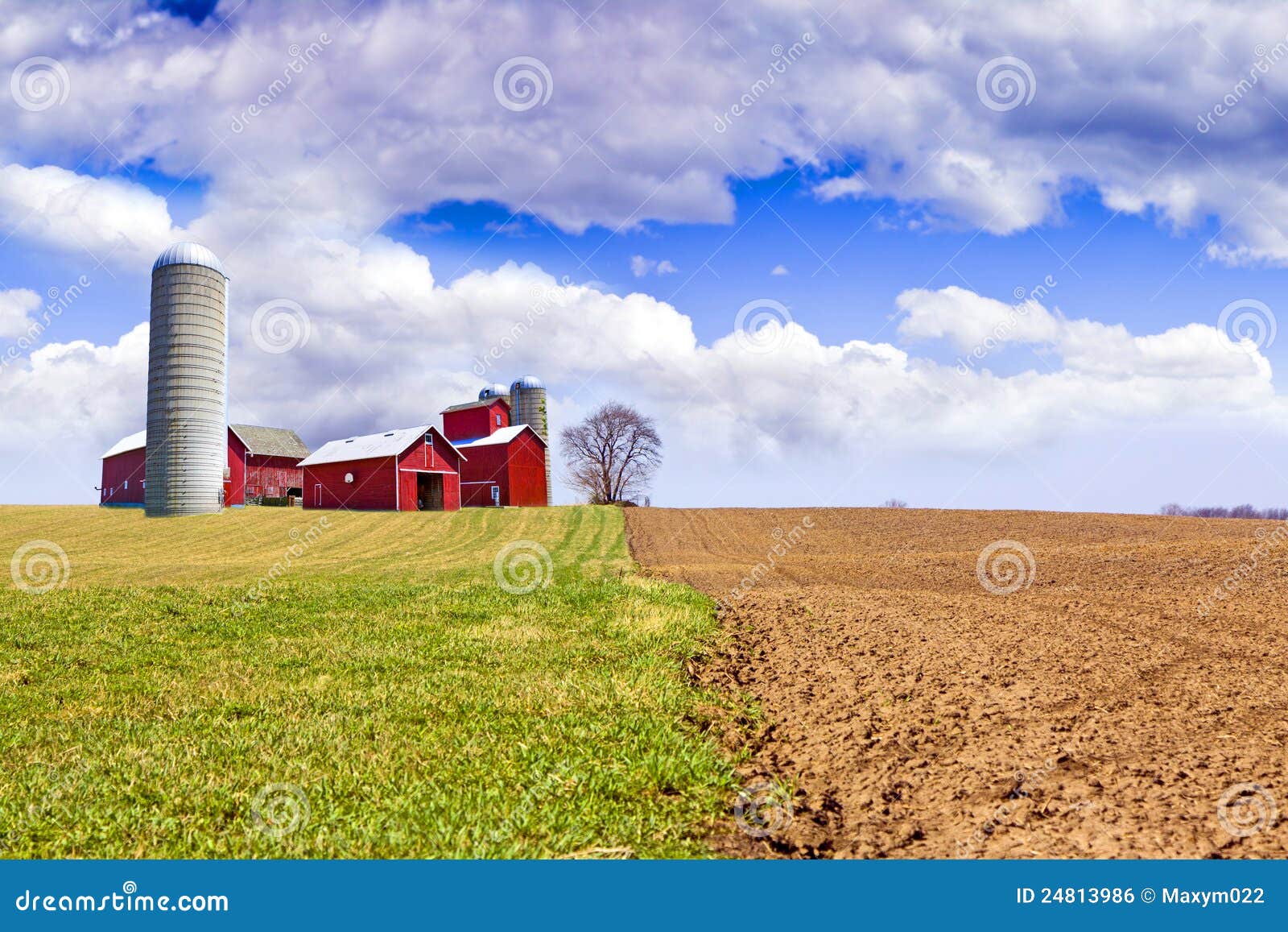 País americano foto de stock. Imagem de paisagem, iowa - 24813986