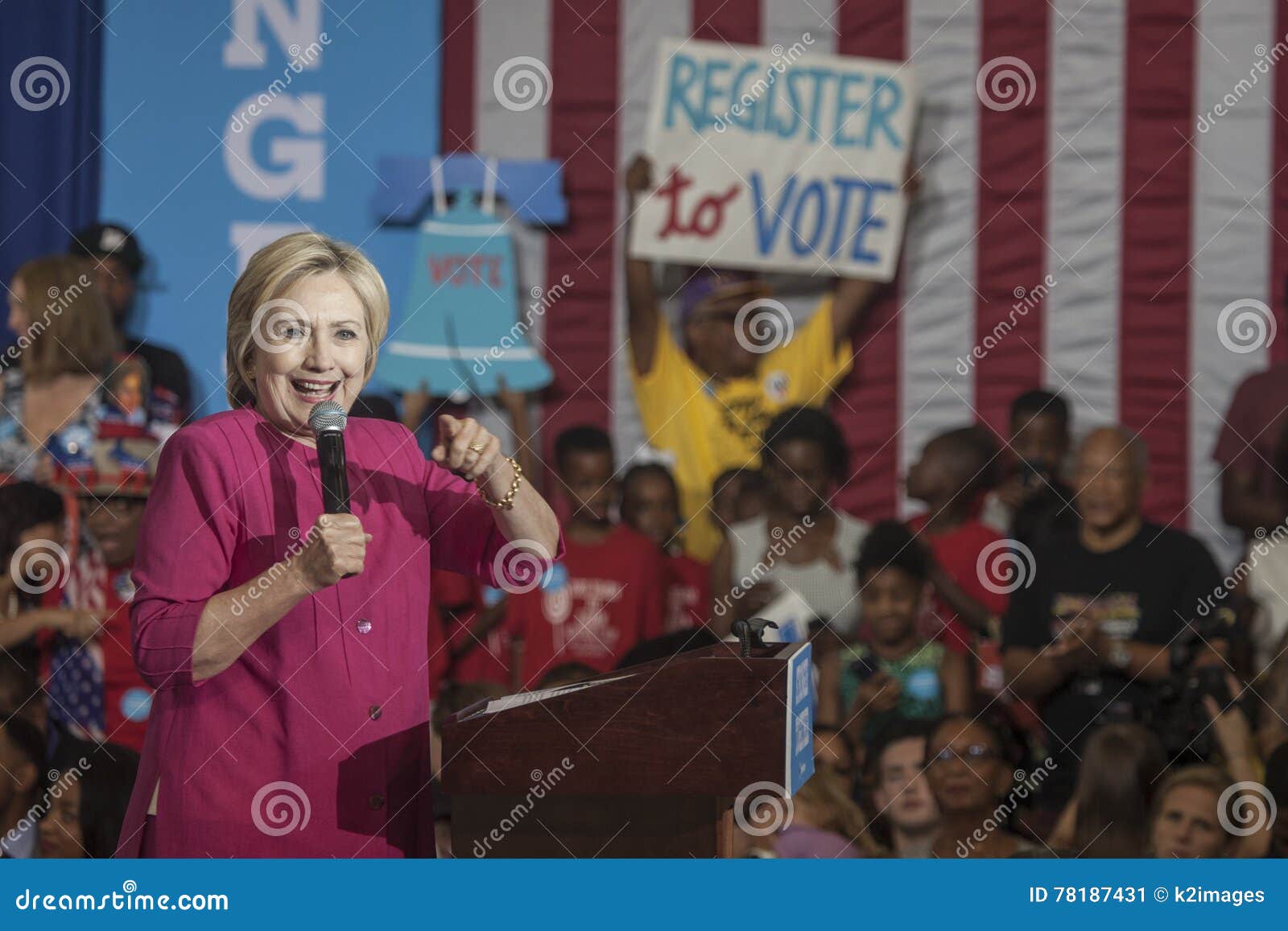 PA: Hillary Clinton Philadelphia Voter Registration Editorial Photo ... PA: Hillary Clinton Philadelphia Voter Registration Editorial Photo ...