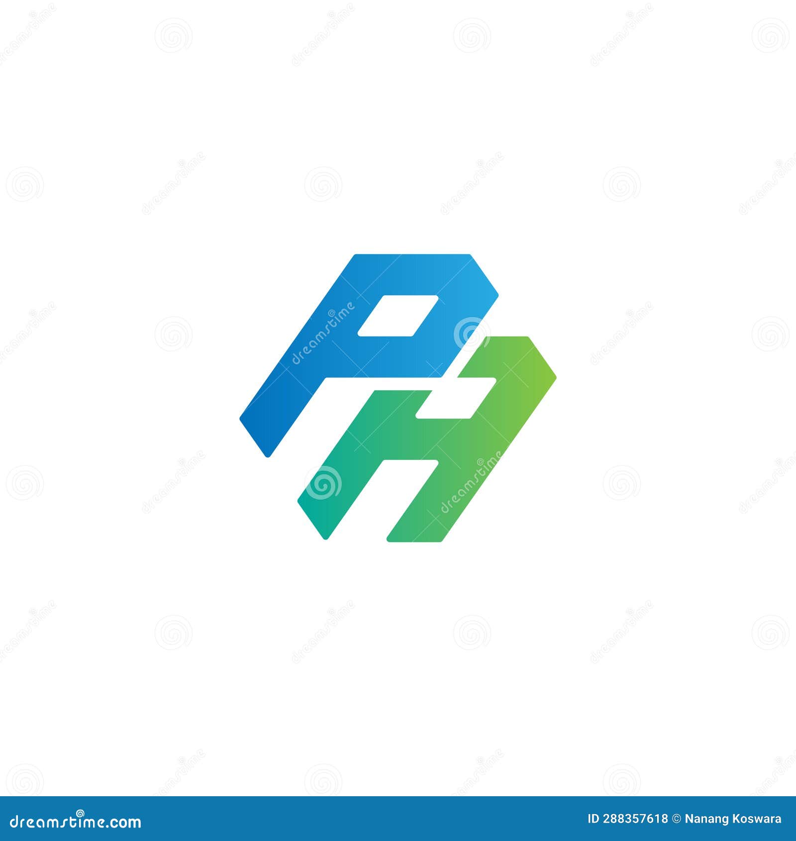 PA Logo, PA Monogram, Initial PA Logo, Letter PA Logo, Creative Icon ...