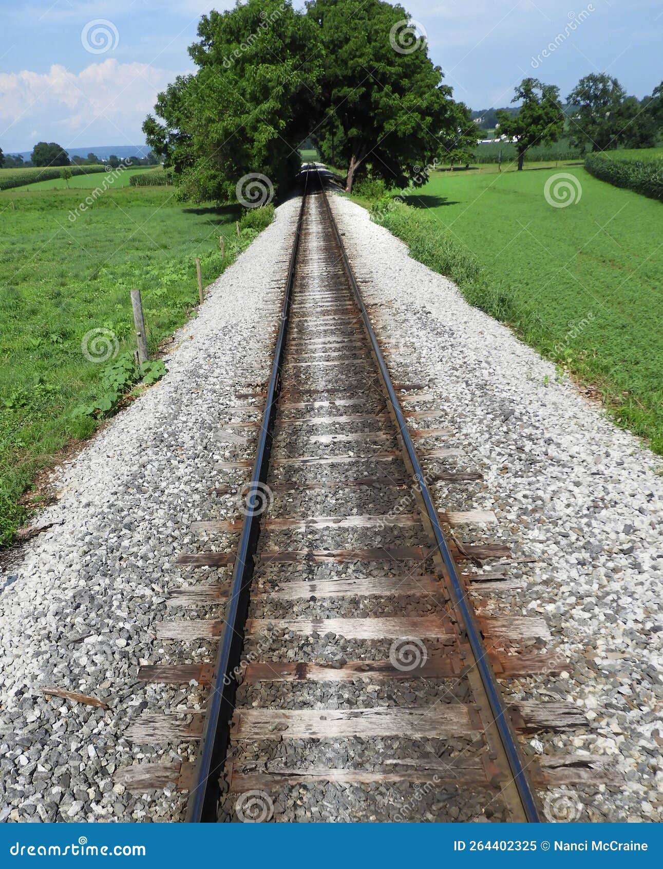 Vintage Passenger Train Ride through Amish Country Stock Image - Image ...